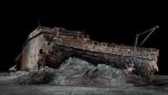 Deep Inside Titanic Wreck