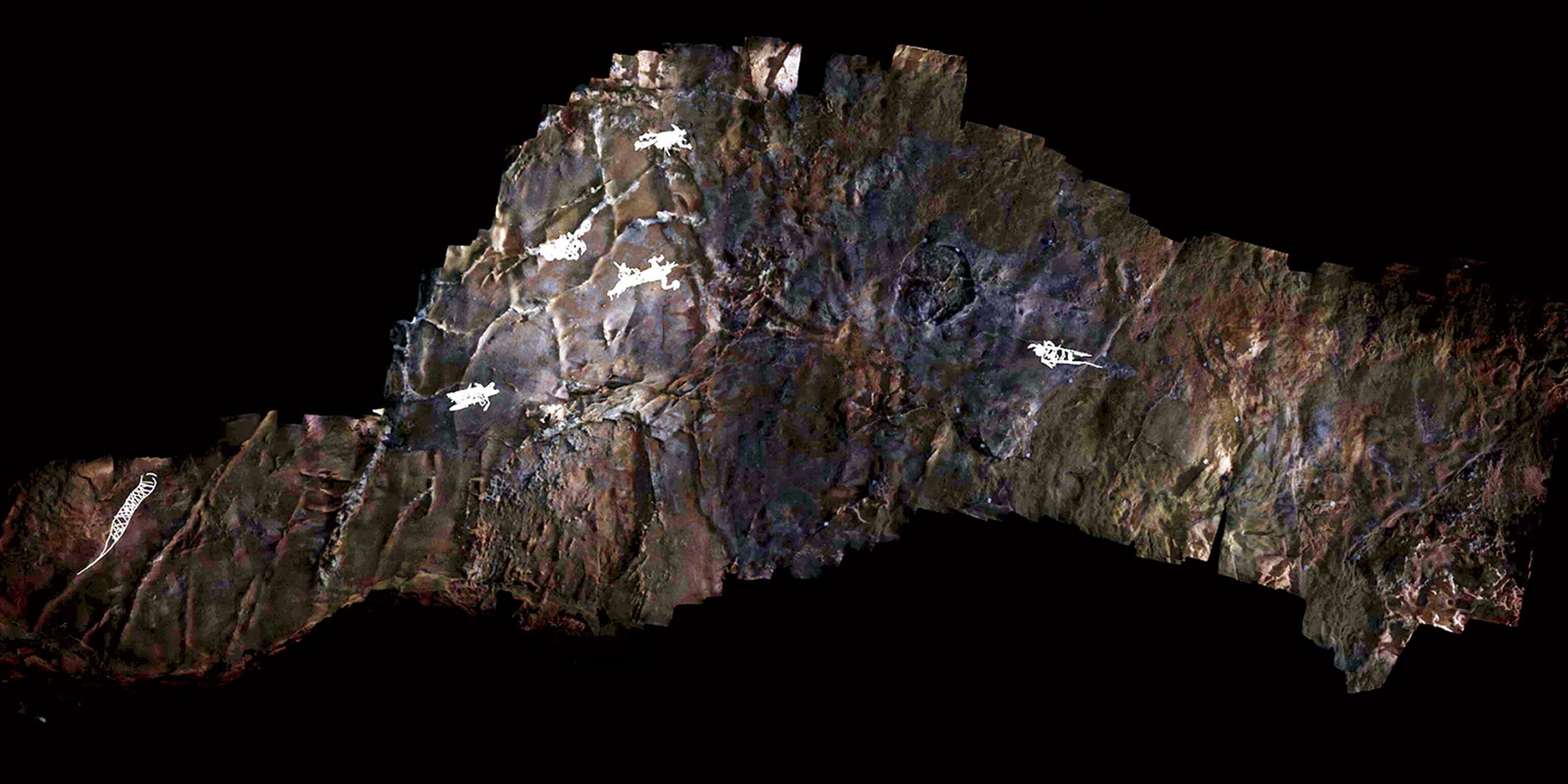 3D scans reveal largest cave art in North America