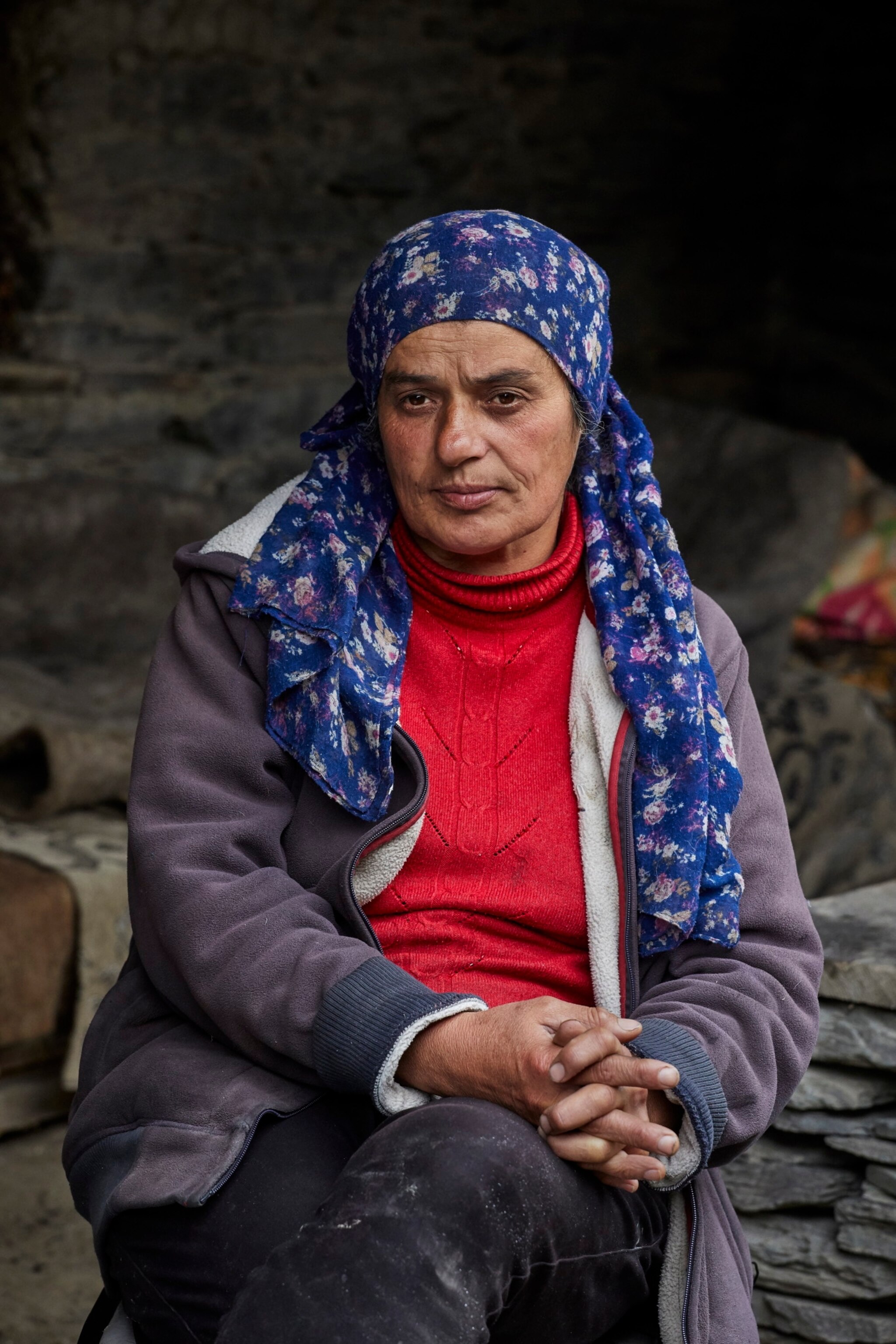 A rare look at a perilous journey in the Caucasus Mountains