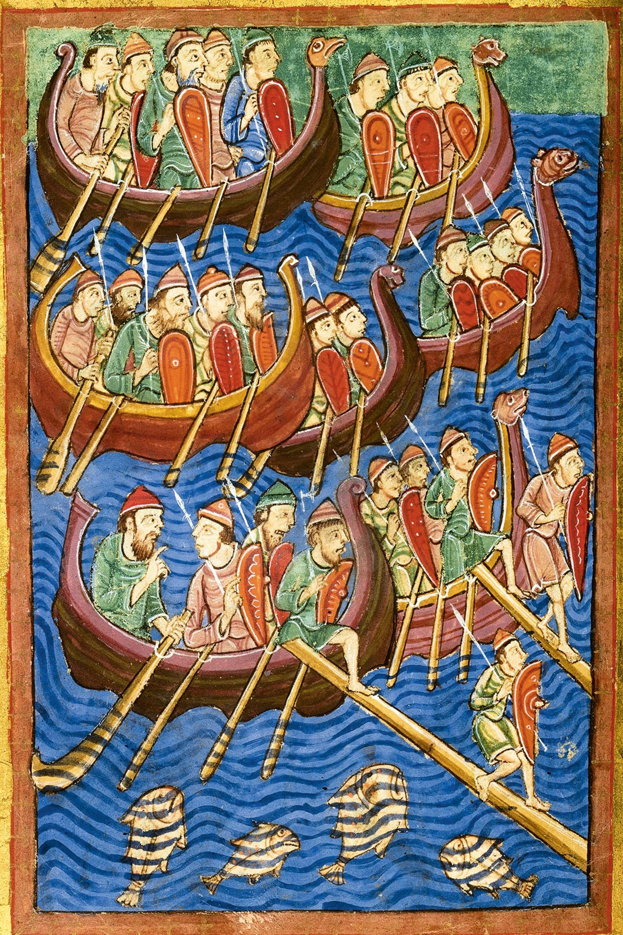 After pillaging France and Spain, Viking raiders set their sights on Rome