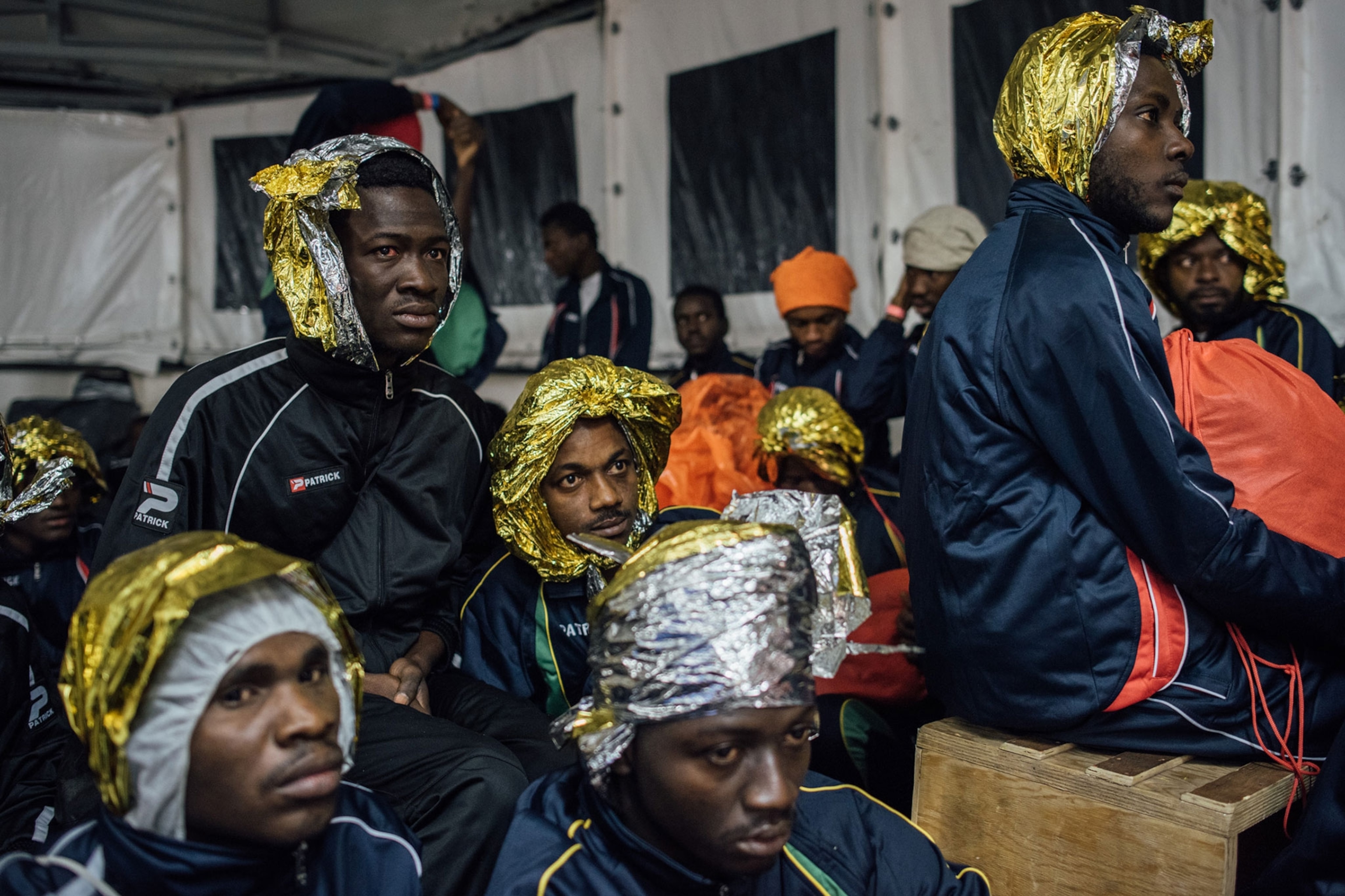 Photos: Refugees Fleeing From Libya Rescued in Mediterranean