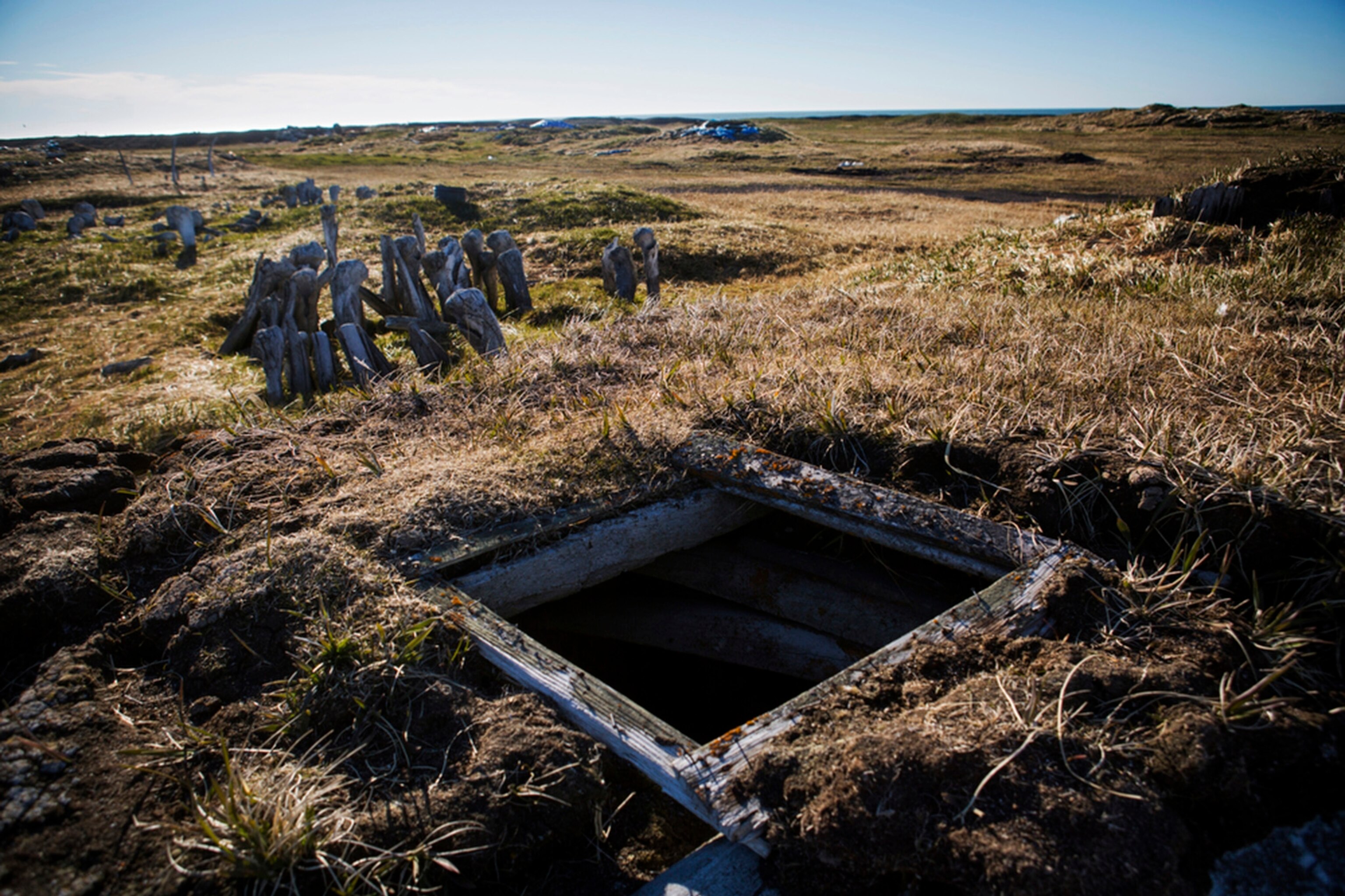 These Ice Cellars Fed Arctic People for Generations. Now They're Melting.