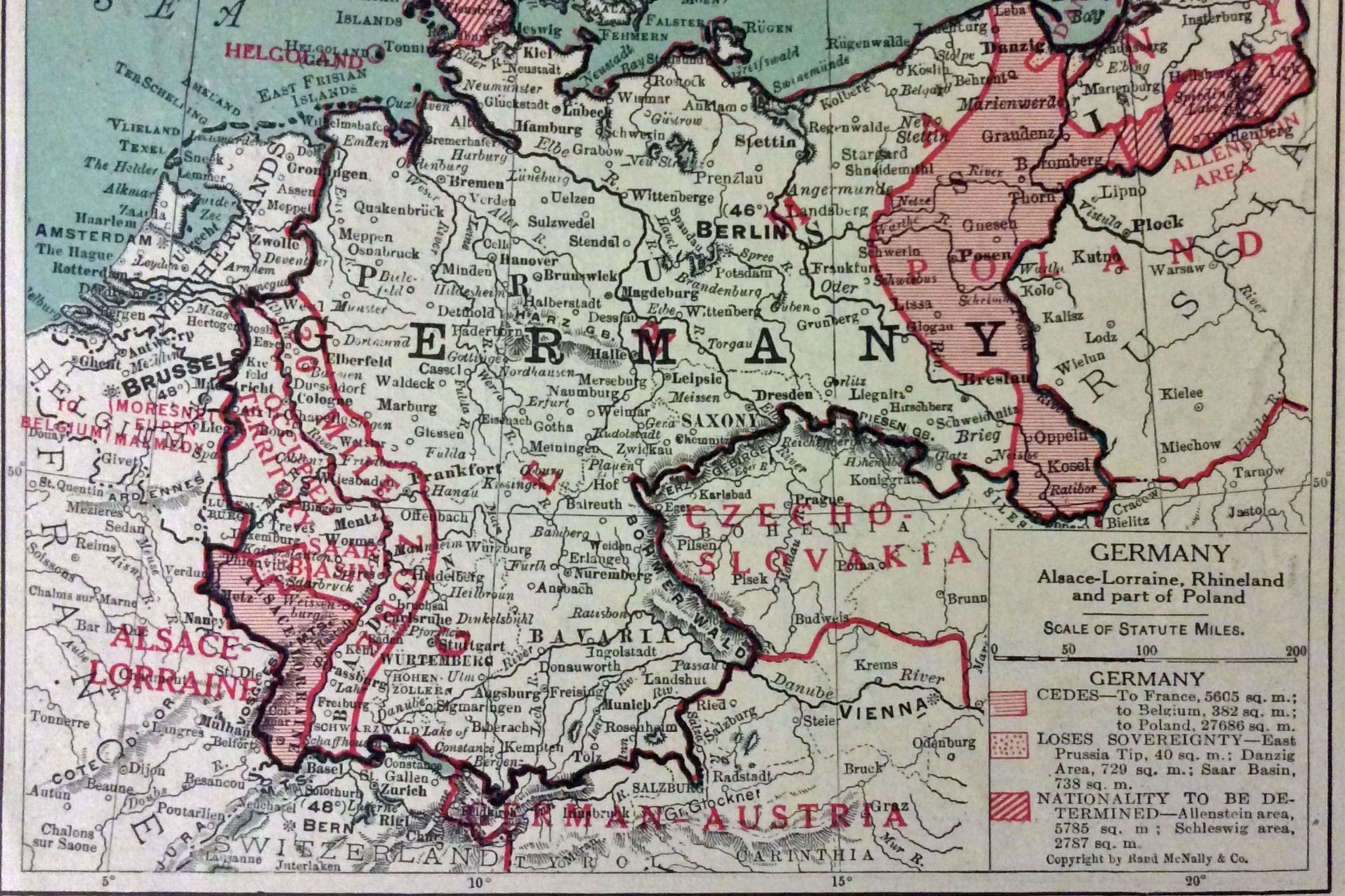 World War 1 Map Before And After