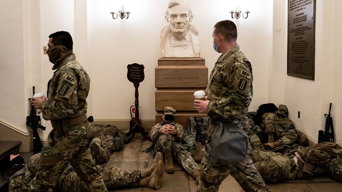 A SUDDENLY MILITARIZED WASHINGTON | National Geographic