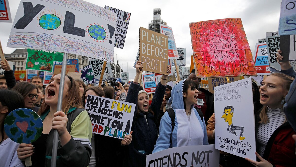 'We're fighting for our future,' kids say as they gather at worldwide ...