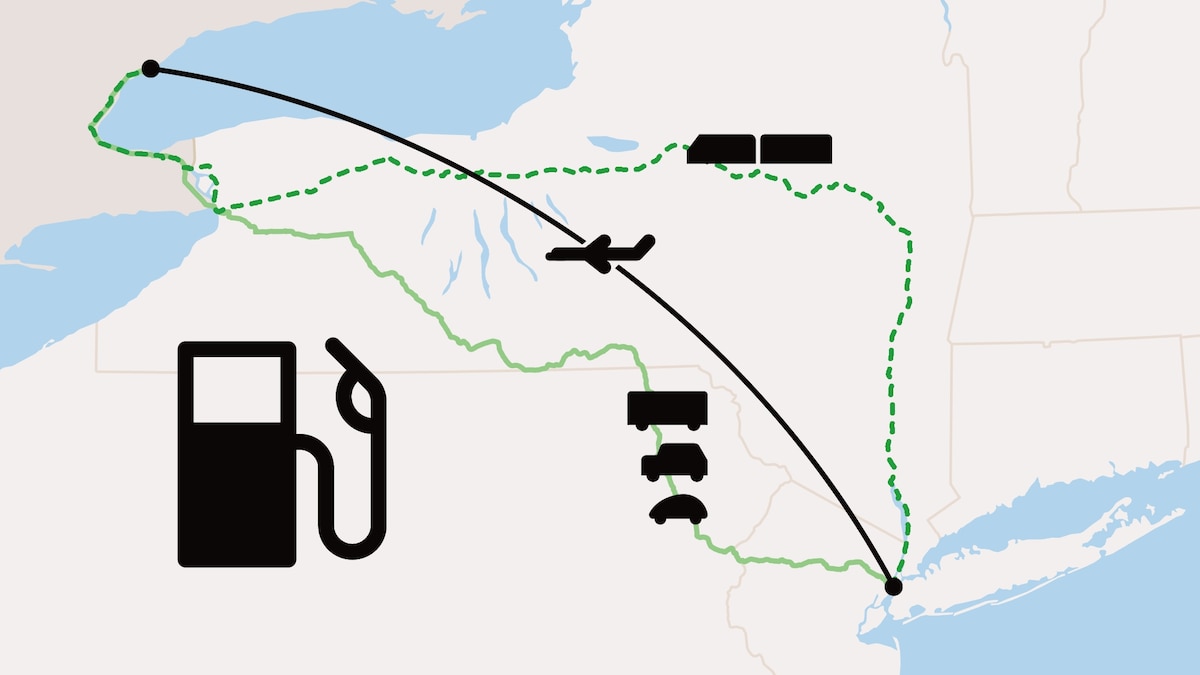 This Graphic Maps the Energy Efficiency of Modes of Transportation ...
