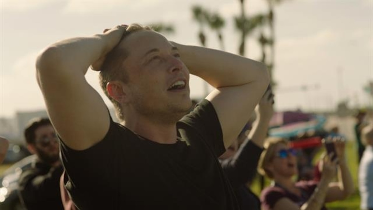 Exclusive: Elon Musk Reacts to the First Falcon Heavy Launch | National ...