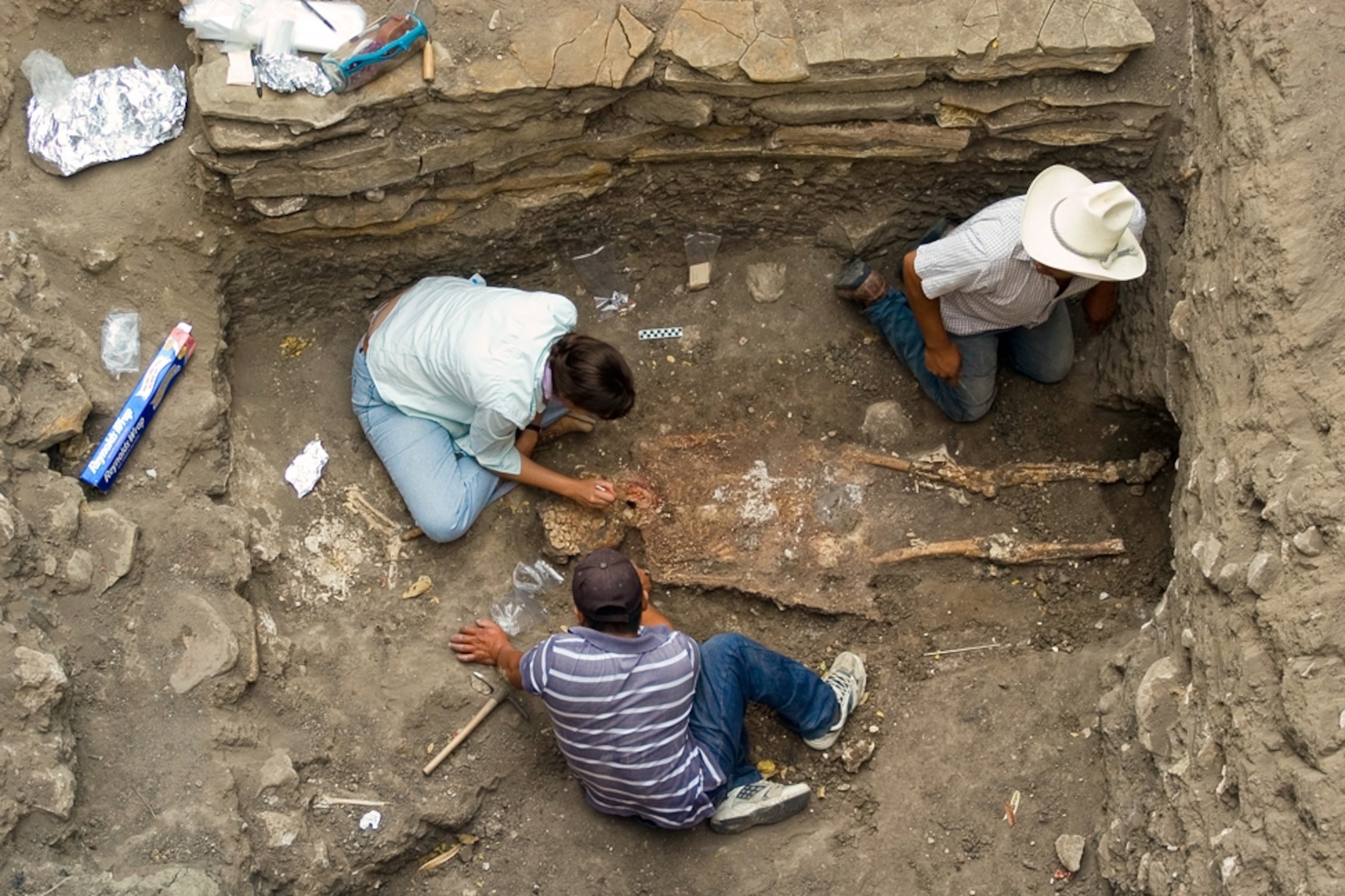 Pictures: Pyramid Tomb With Human Sacrifices Found