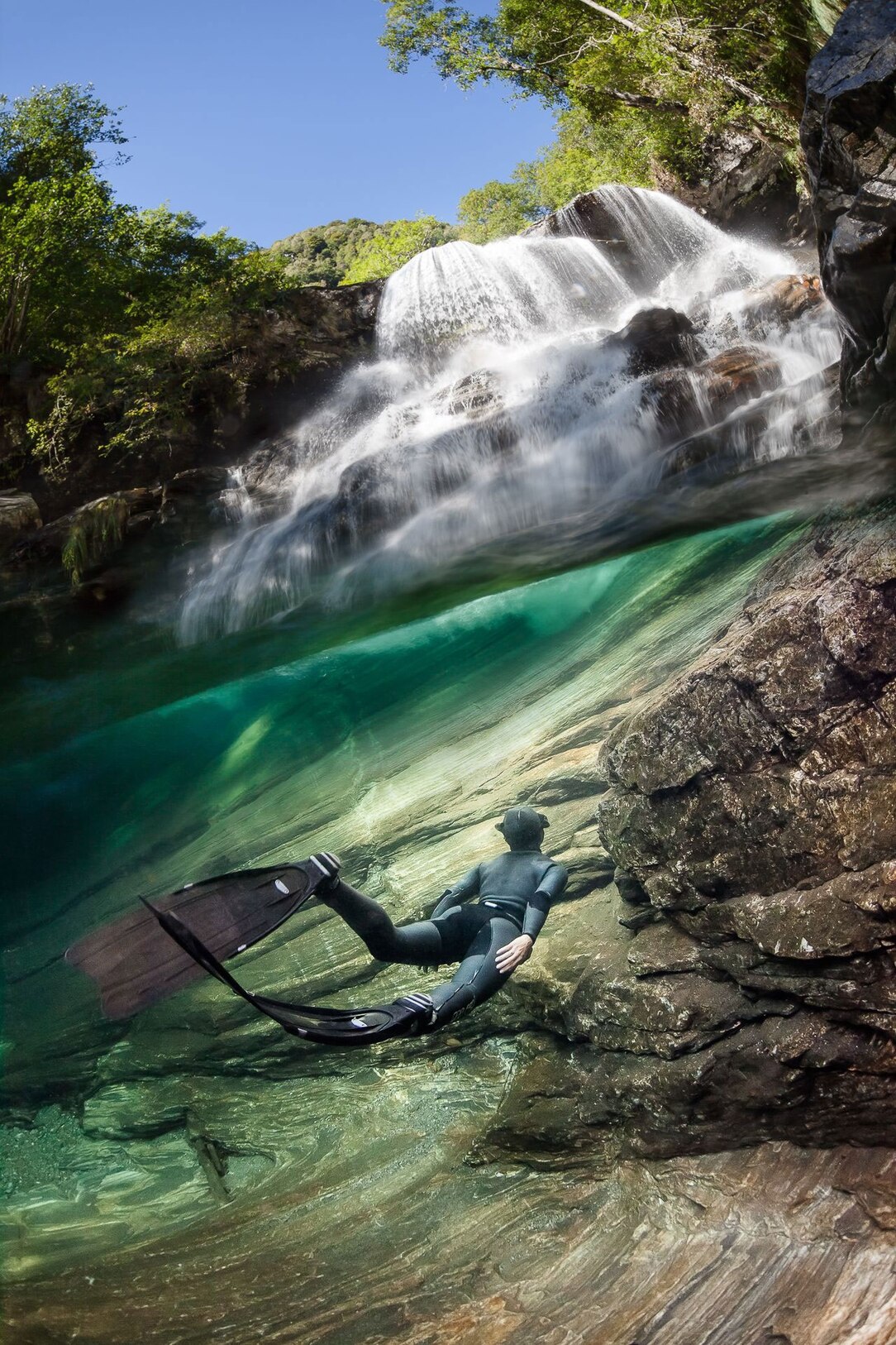 River Underwater Photography