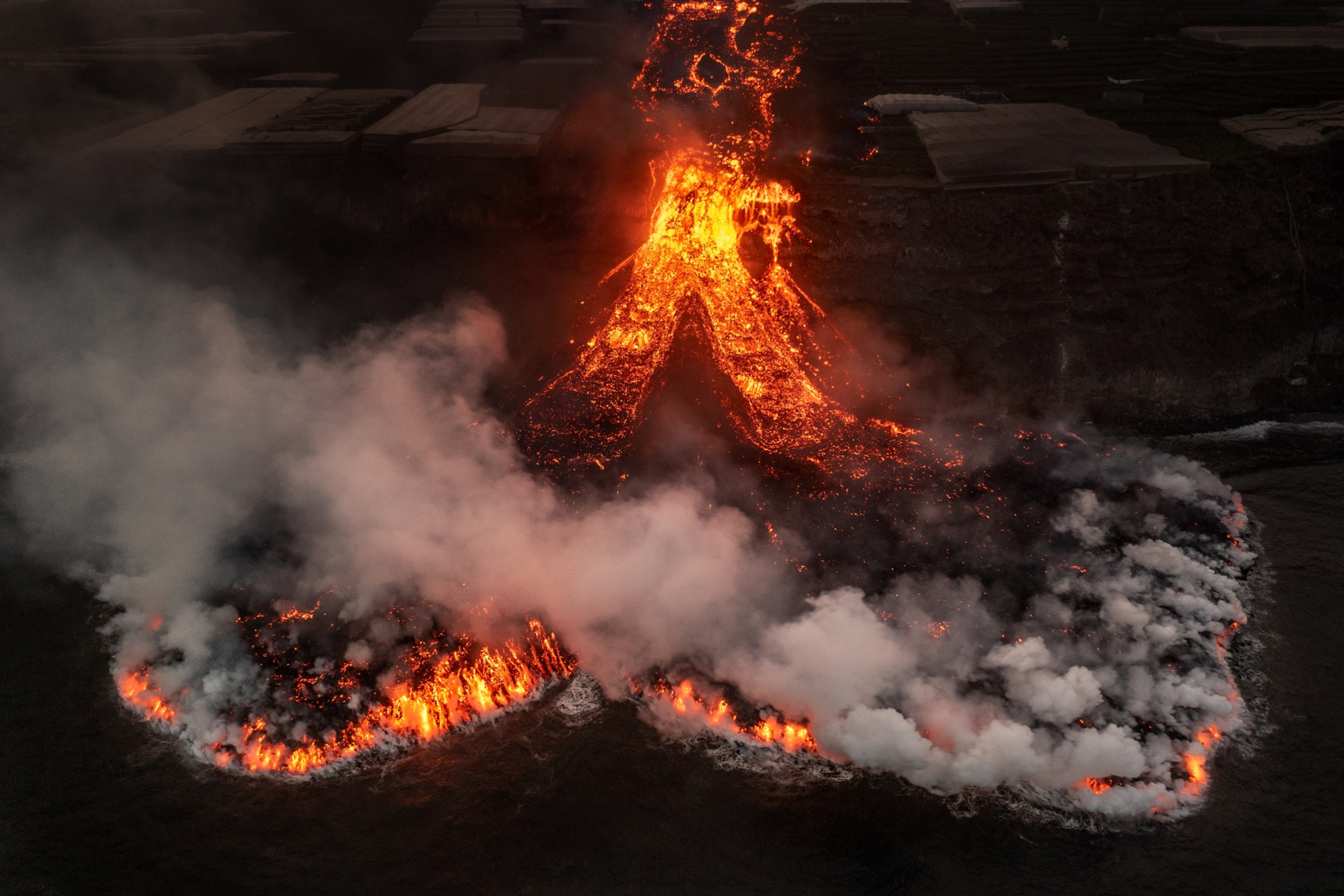 Lava built this island—then entombed towns in stone