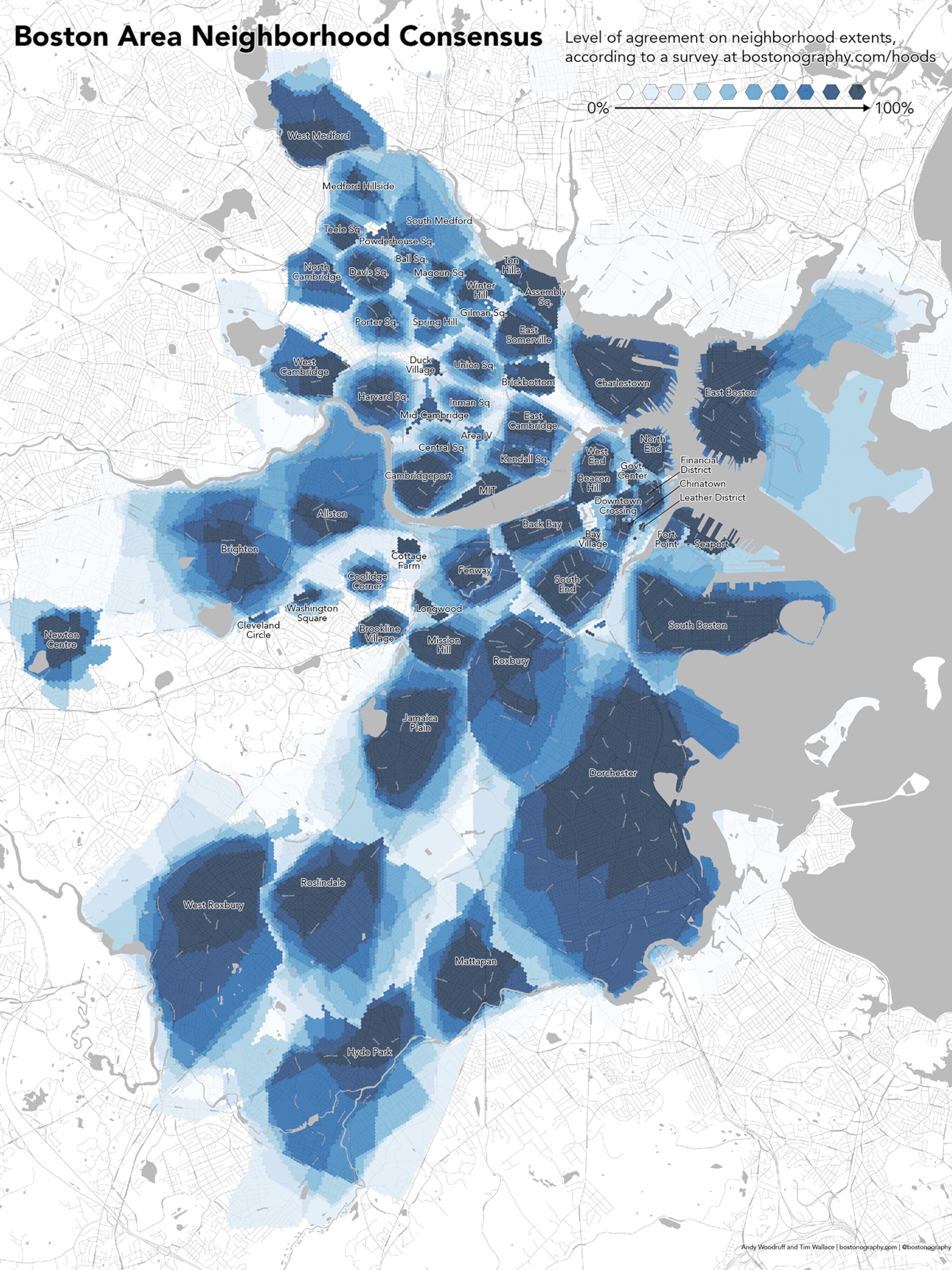 Boston’s “Hogmosh” of Neighborhoods, as Mapped by Bostonians
