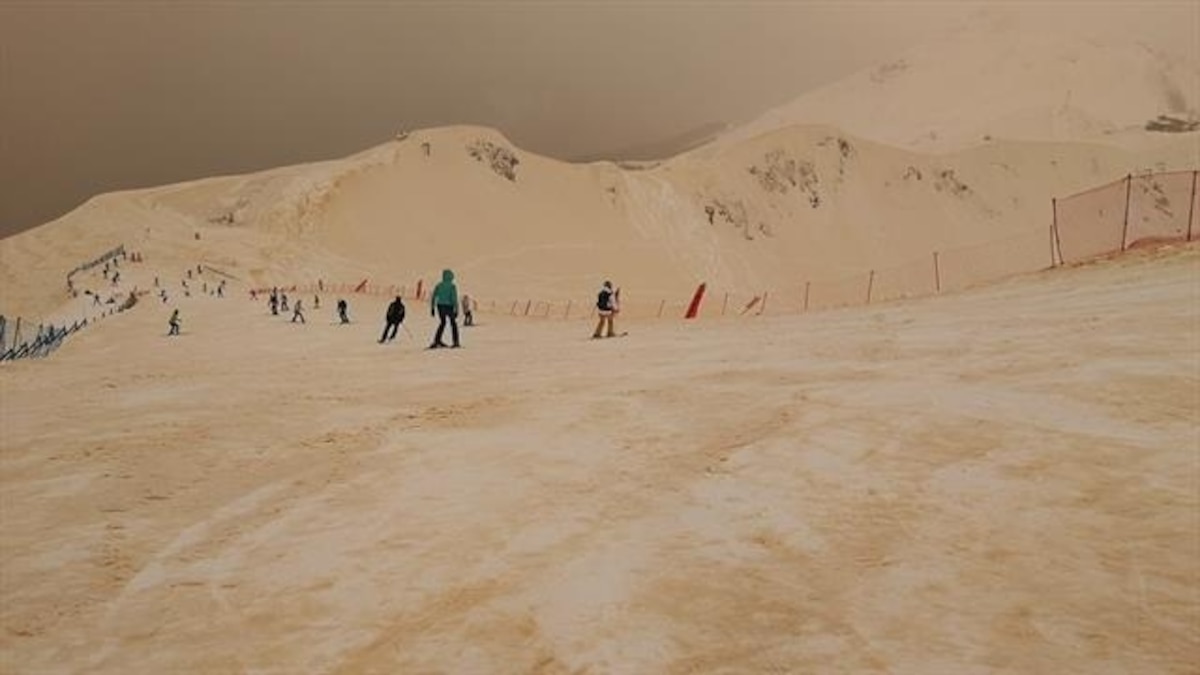 Why Snow in Eastern Europe Is Turning Orange | National Geographic