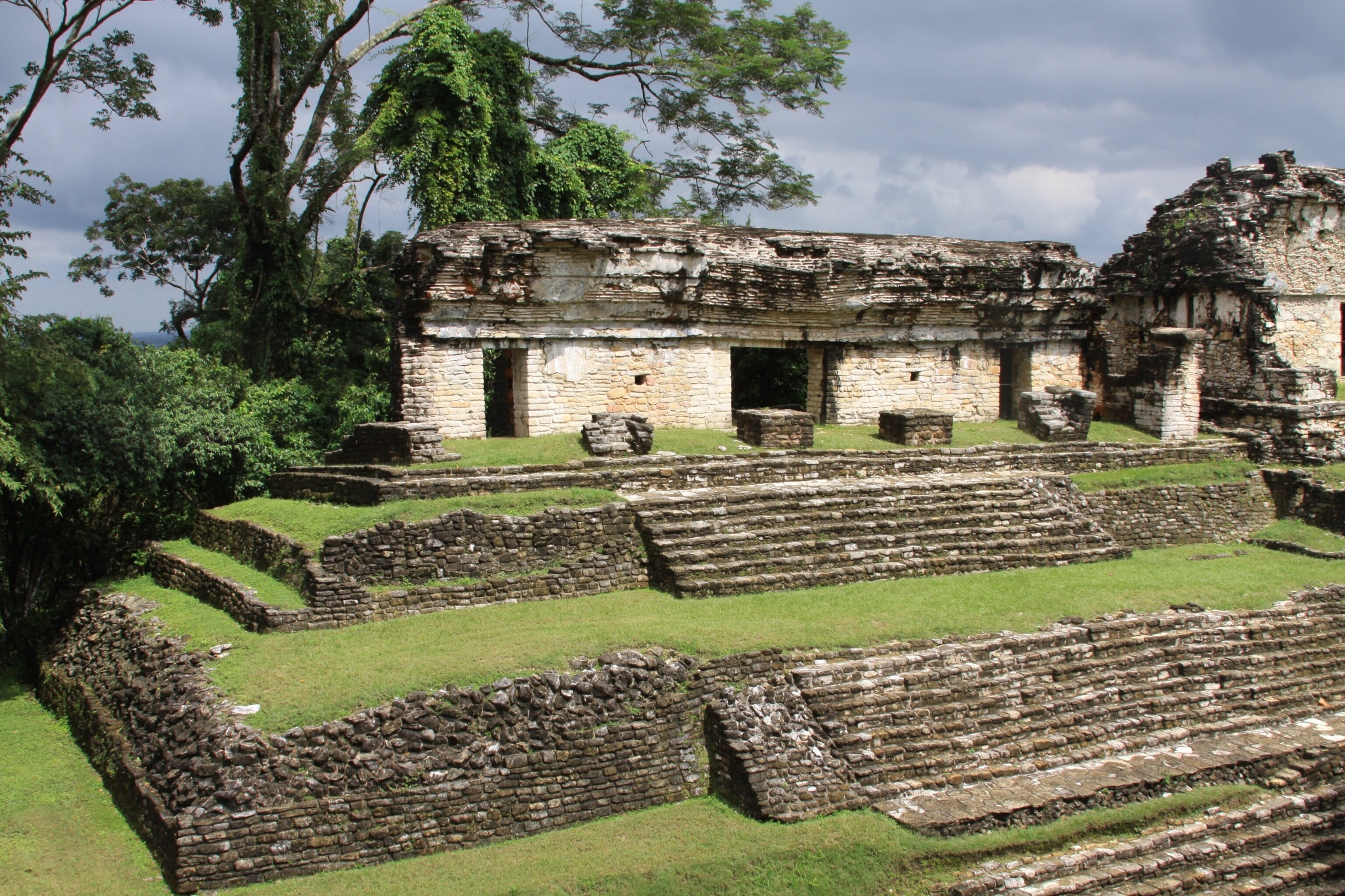 Palenque Platte Astronaut 3d