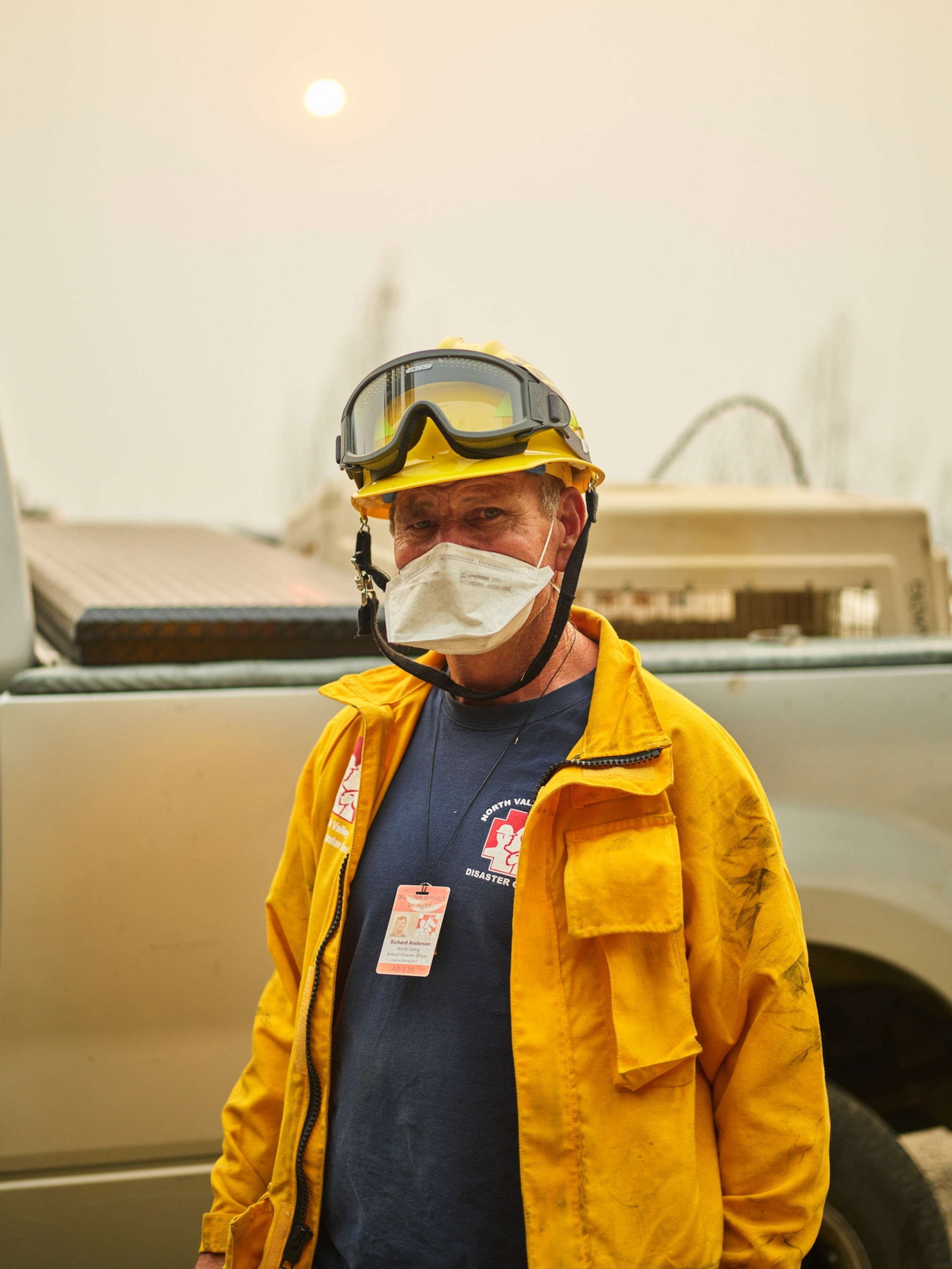 Witness California's record blazes through the eyes of frontline firefighters