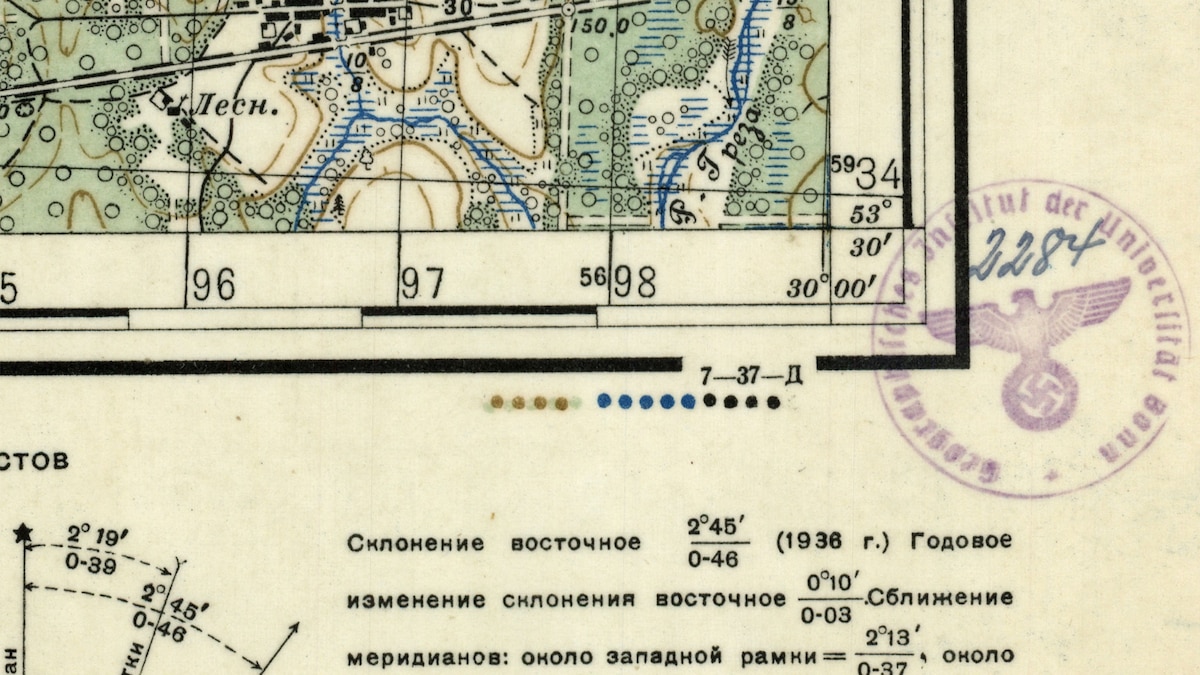 See the Classified Russian Maps That Fell into Enemy Hands | National ...