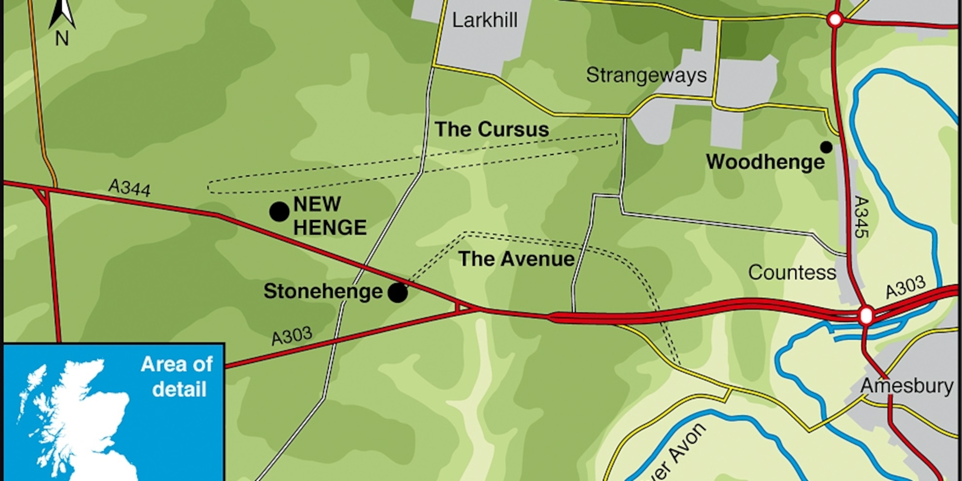 Stonehenge Map