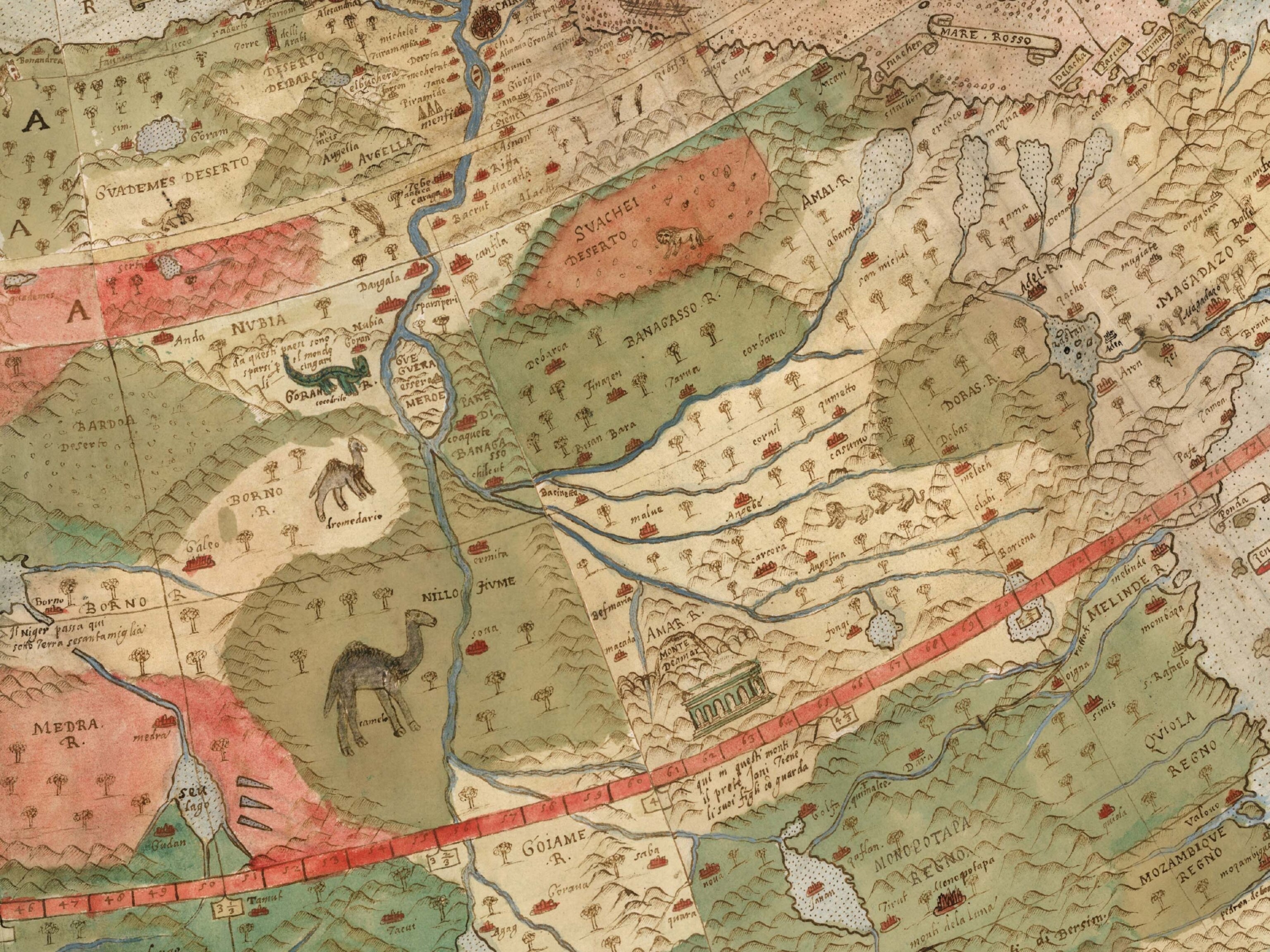 Bizarre, Enormous 16th-Century Map Assembled for First Time