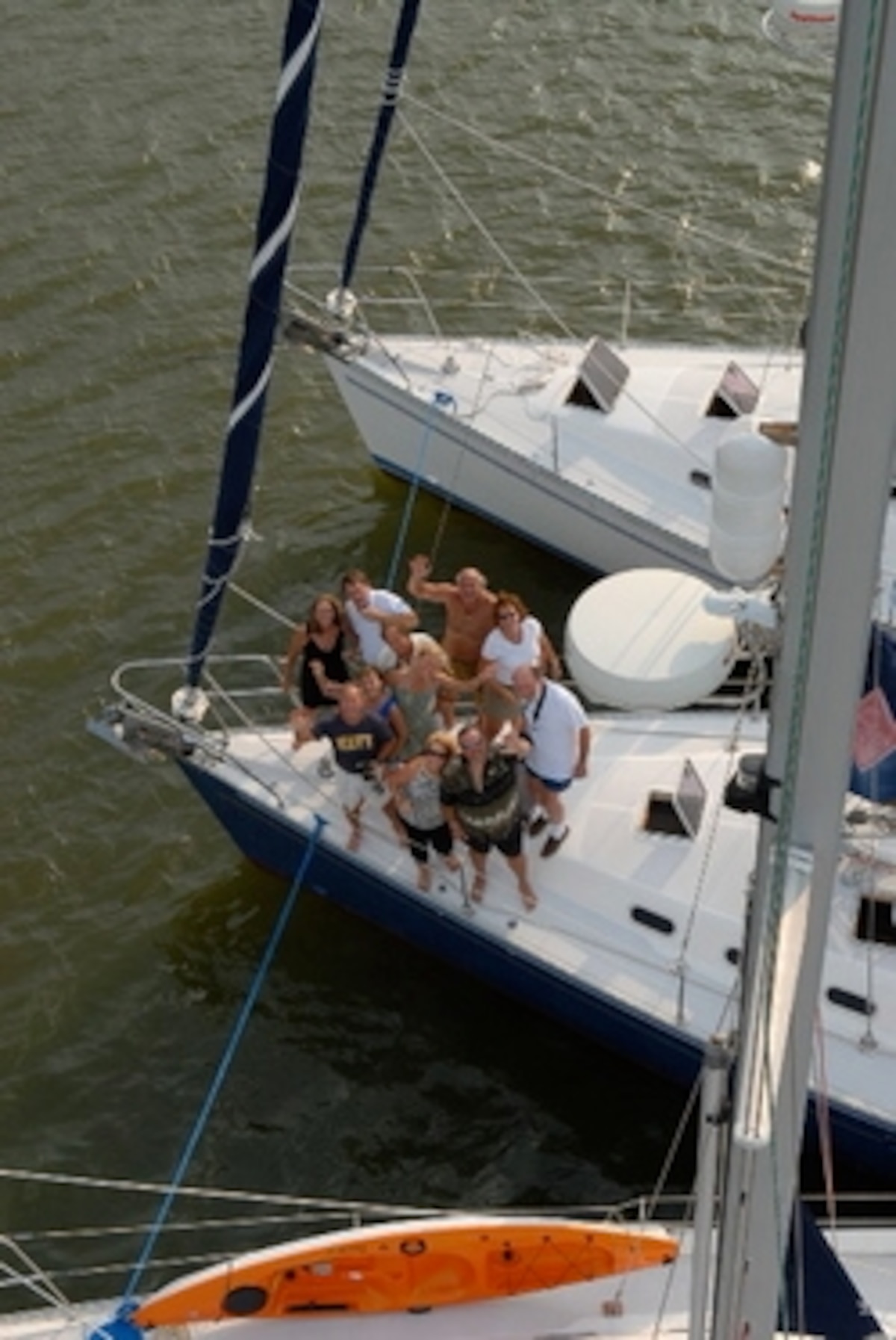 Raft Up on the River