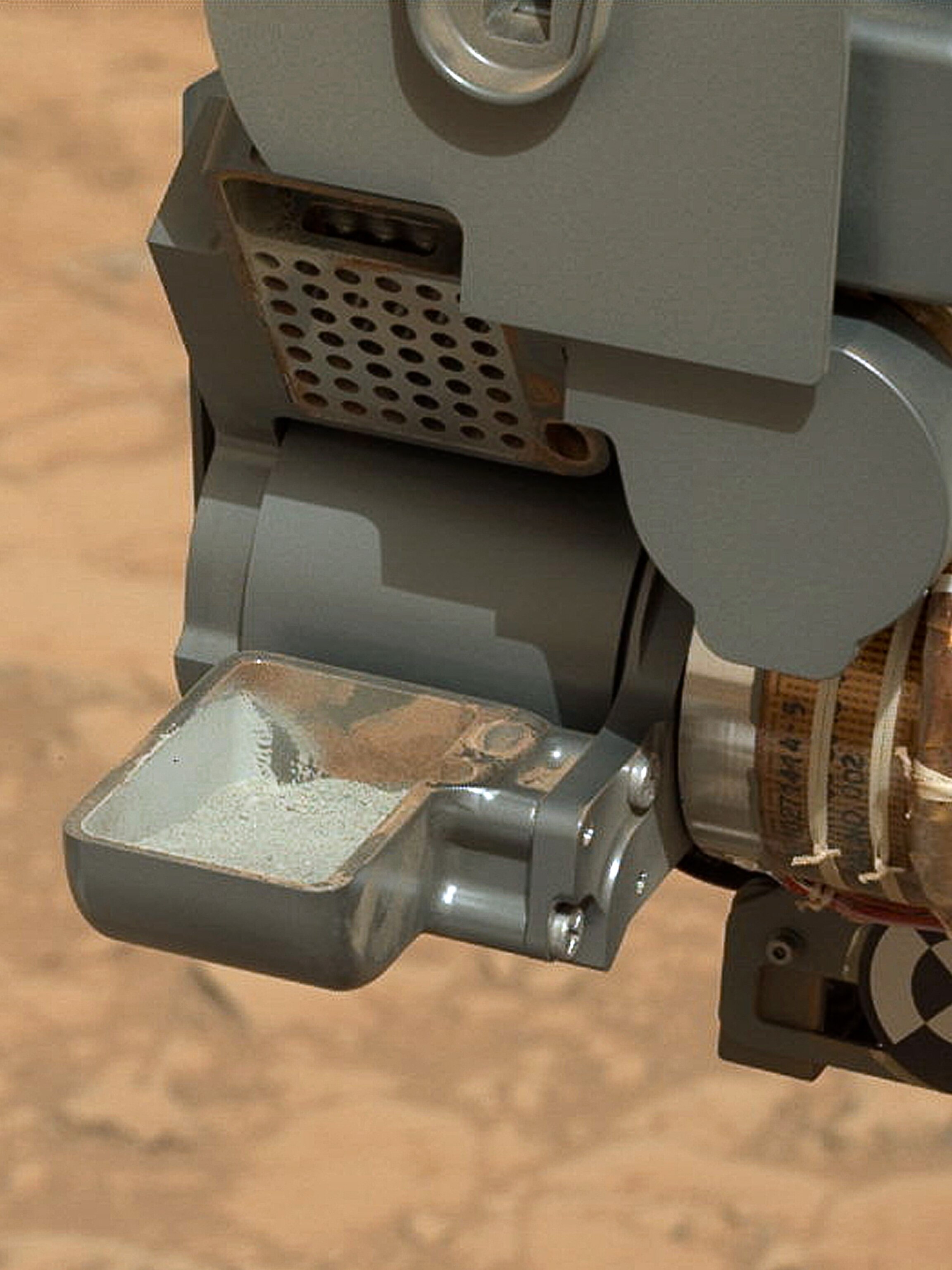 NASA's Mars Rover Makes Successful First Drill