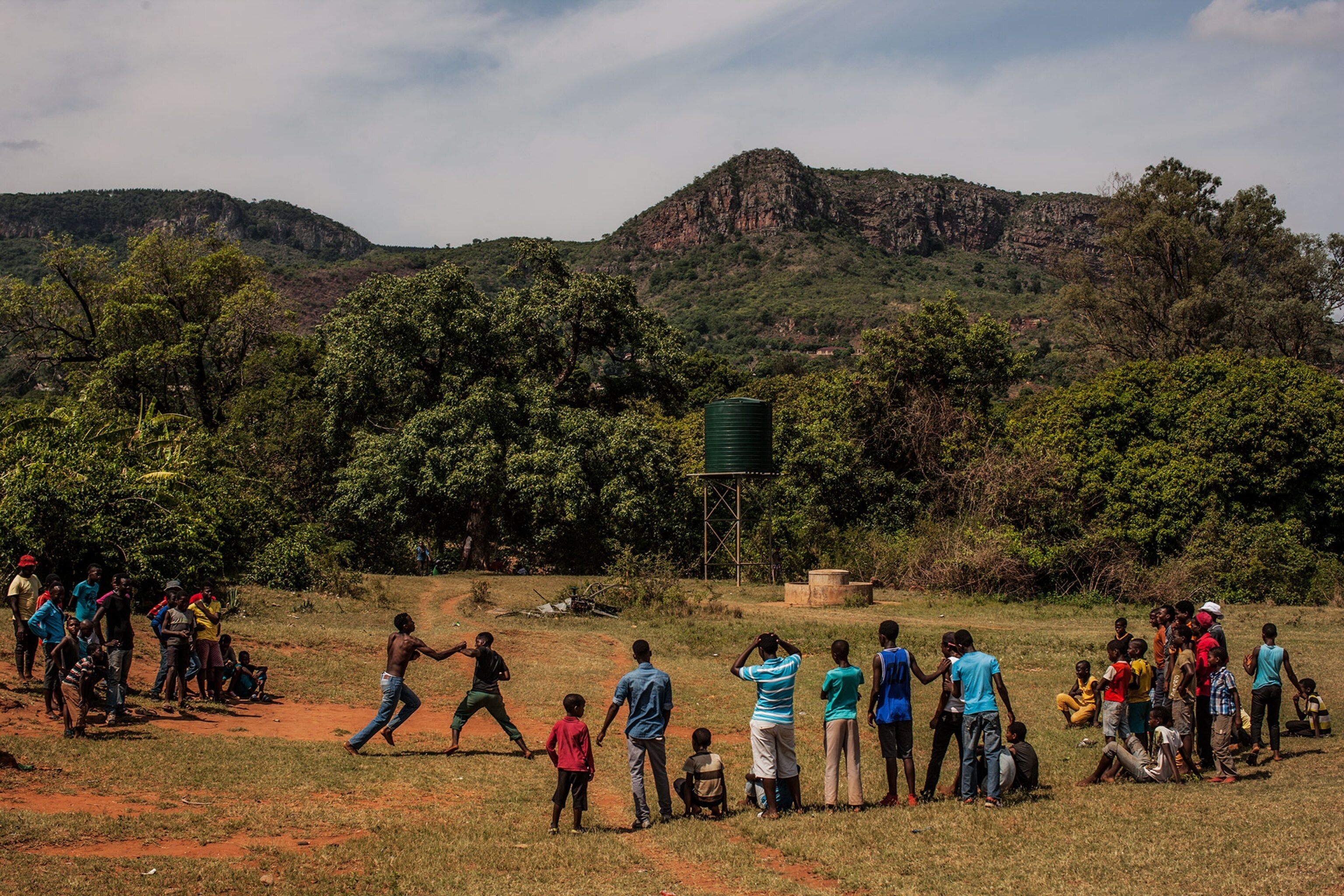 In South African Tribe, Boys Box Their Way to Manhood