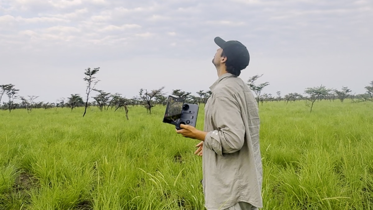 How a Nat Geo photographer captured the first-ever drone footage of ...