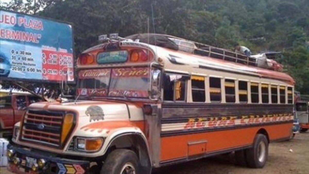 Bus2Antarctica: Guatemalan Buses Are Colorful And Full of Chickens ...