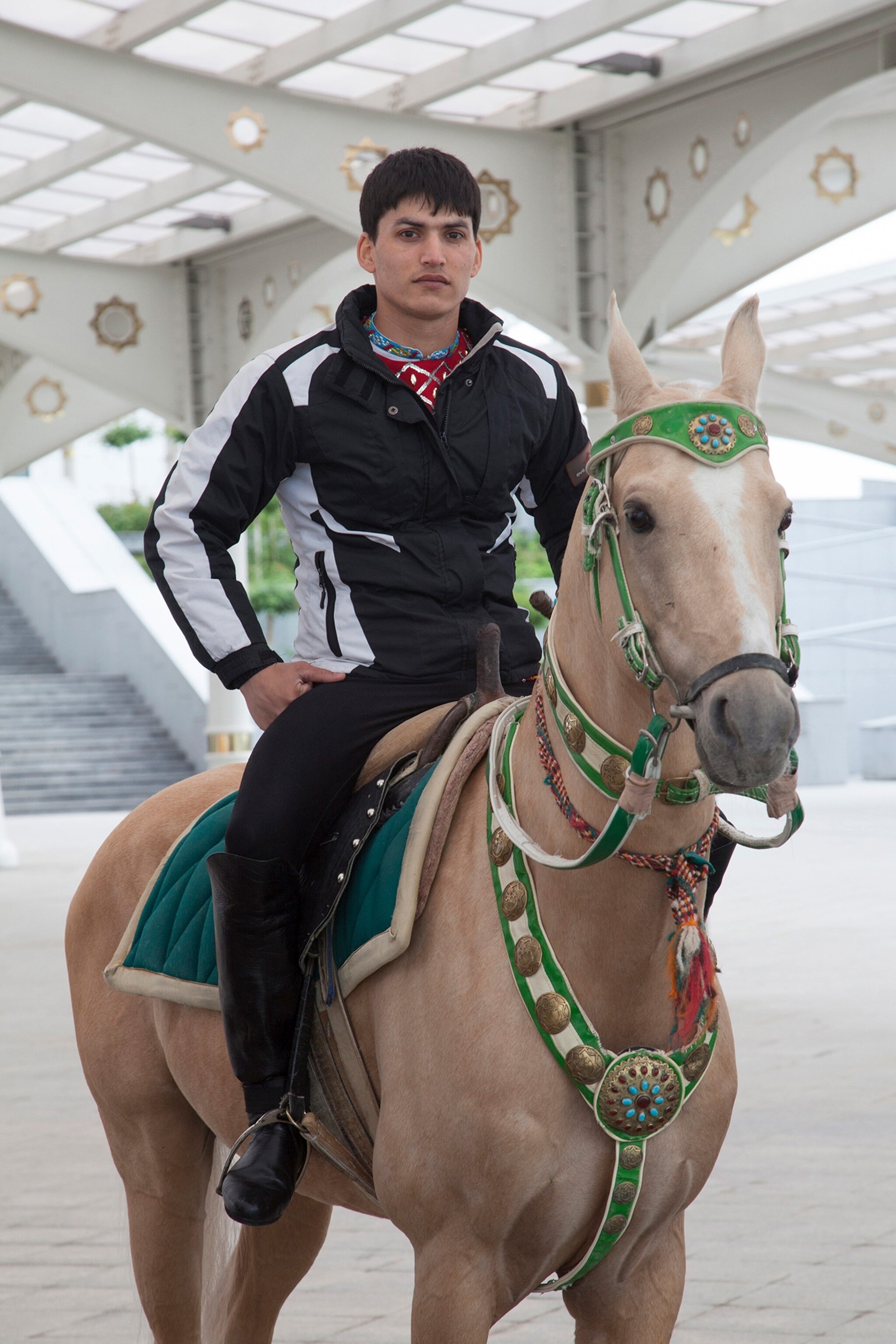 Pictures of Turkmen Horse Day in Ashgabat