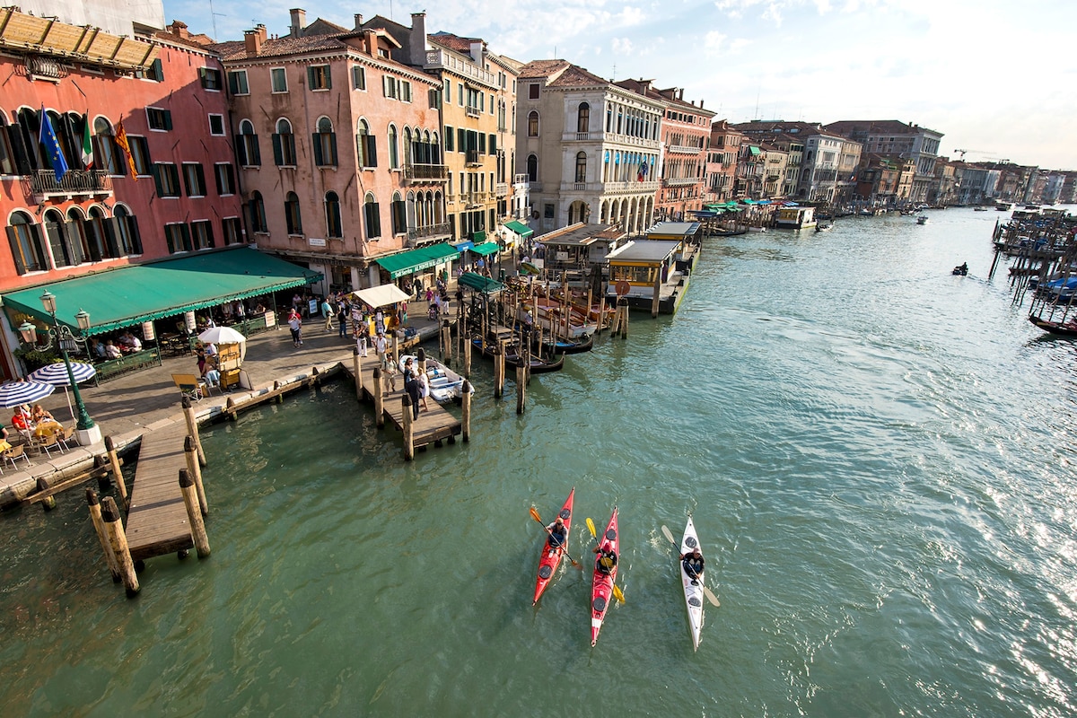 Kayaking In Venice Italy