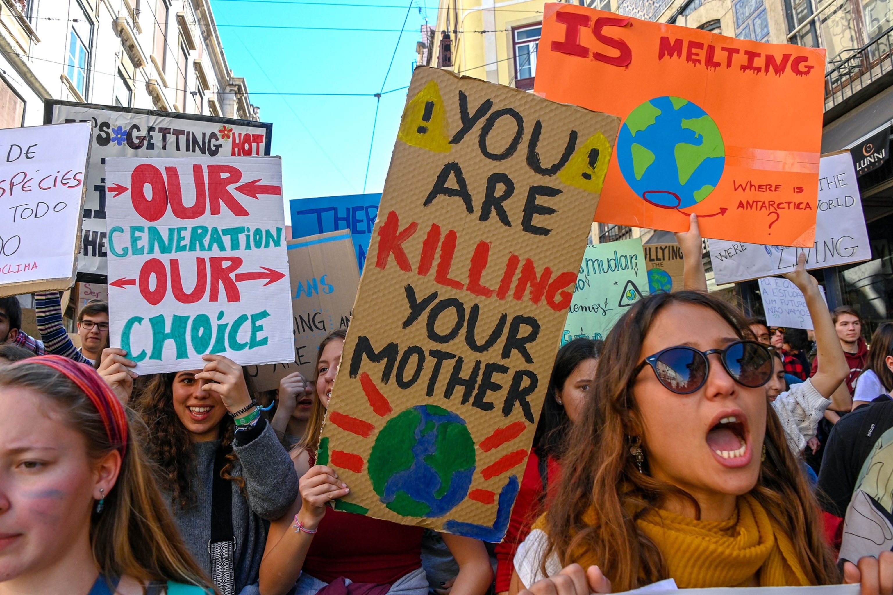 'We're fighting for our future,' kids say as they gather at worldwide ...