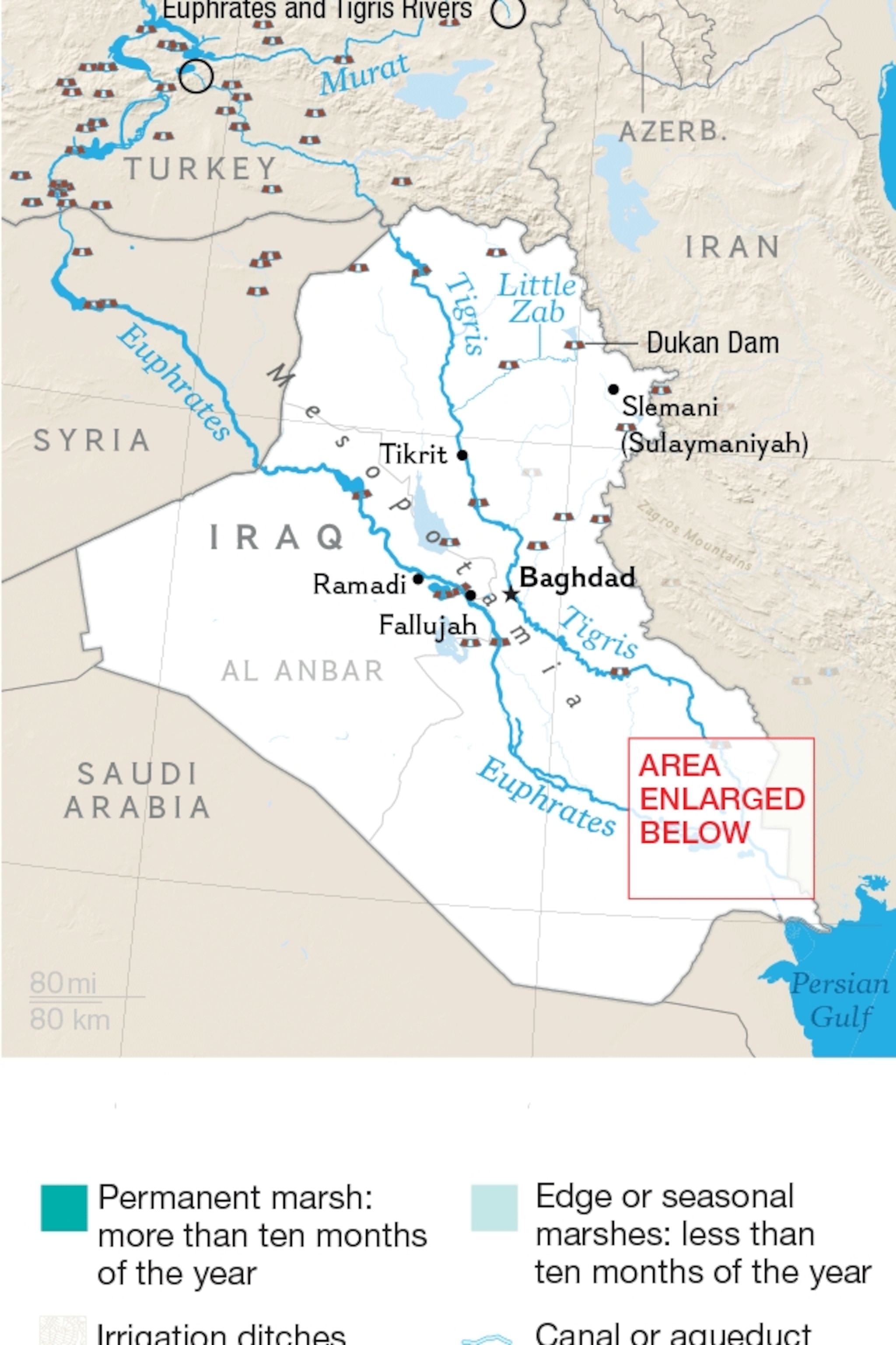 Iraq's Famed Marshes Are Disappearing—Again