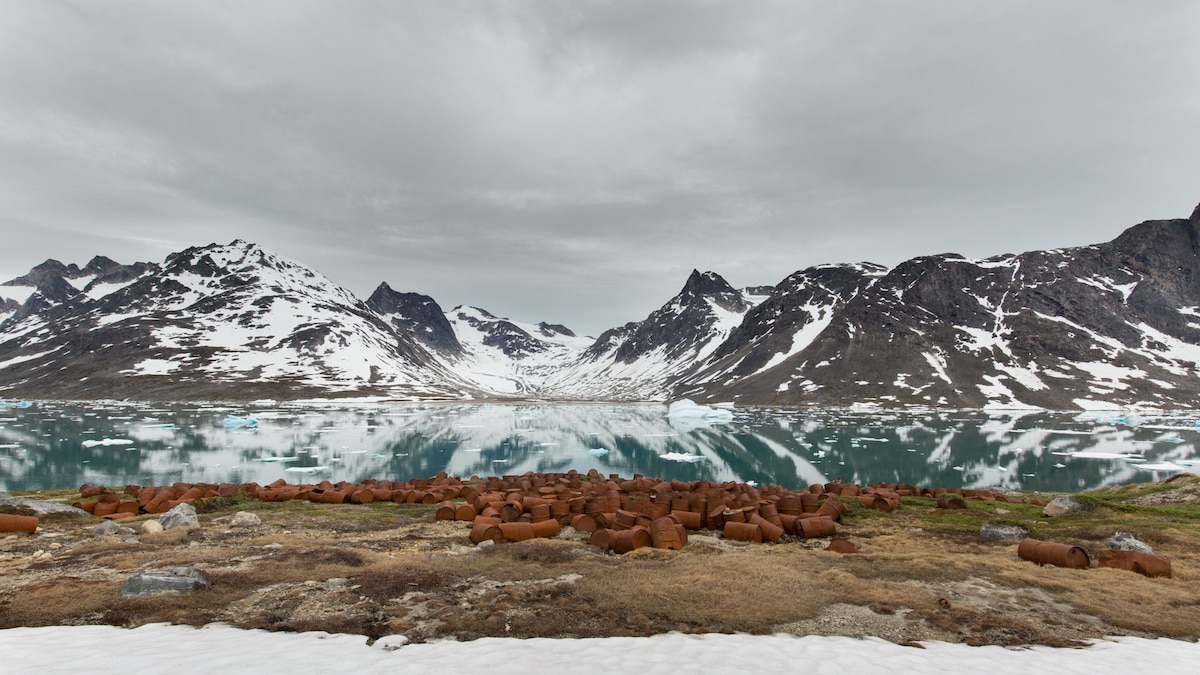 See the Abandoned WWII Base on Greenland Leaking Toxic Waste | National ...
