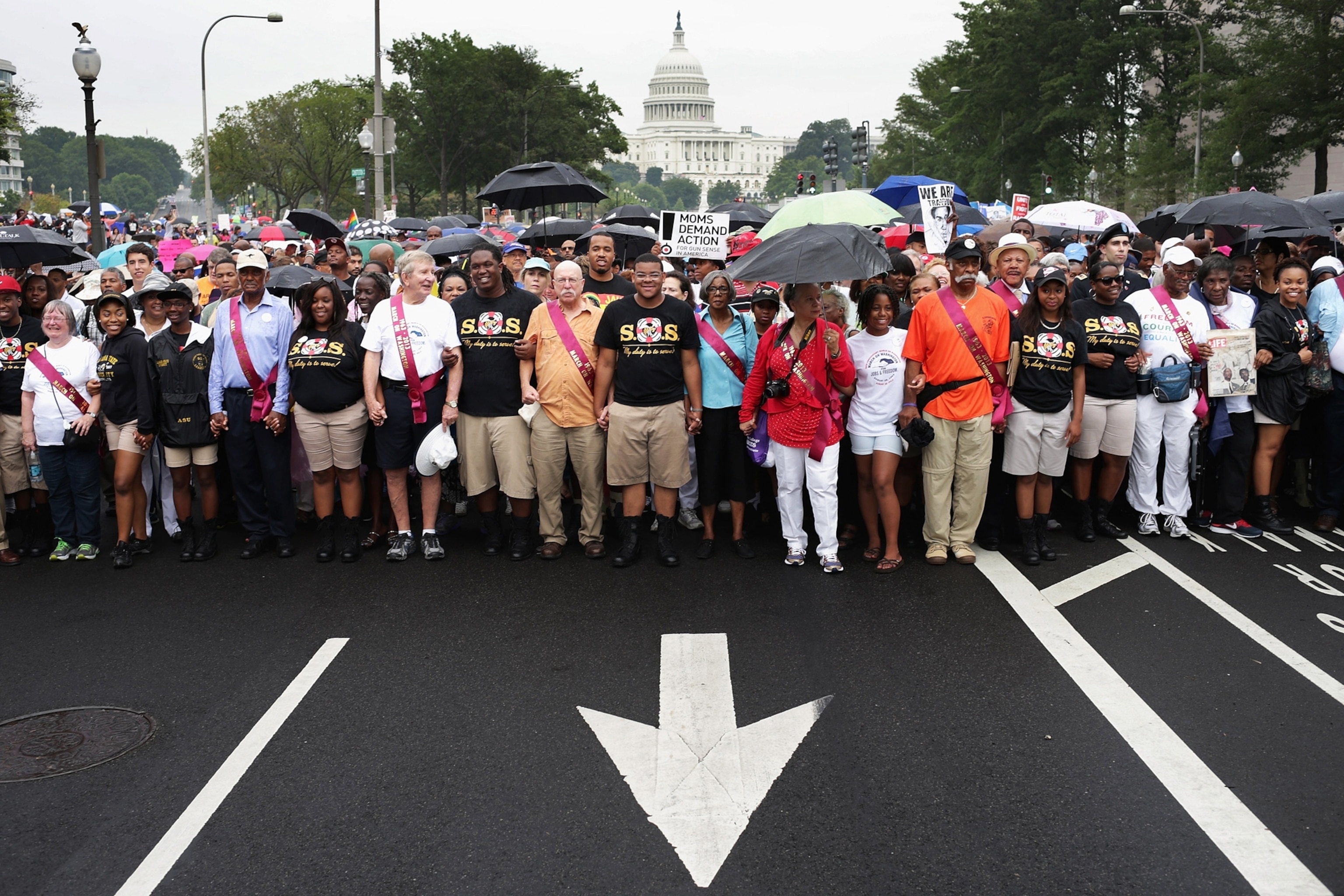 Pictures: Marches on Washington, 1963 vs. 2013 | National Geographic
