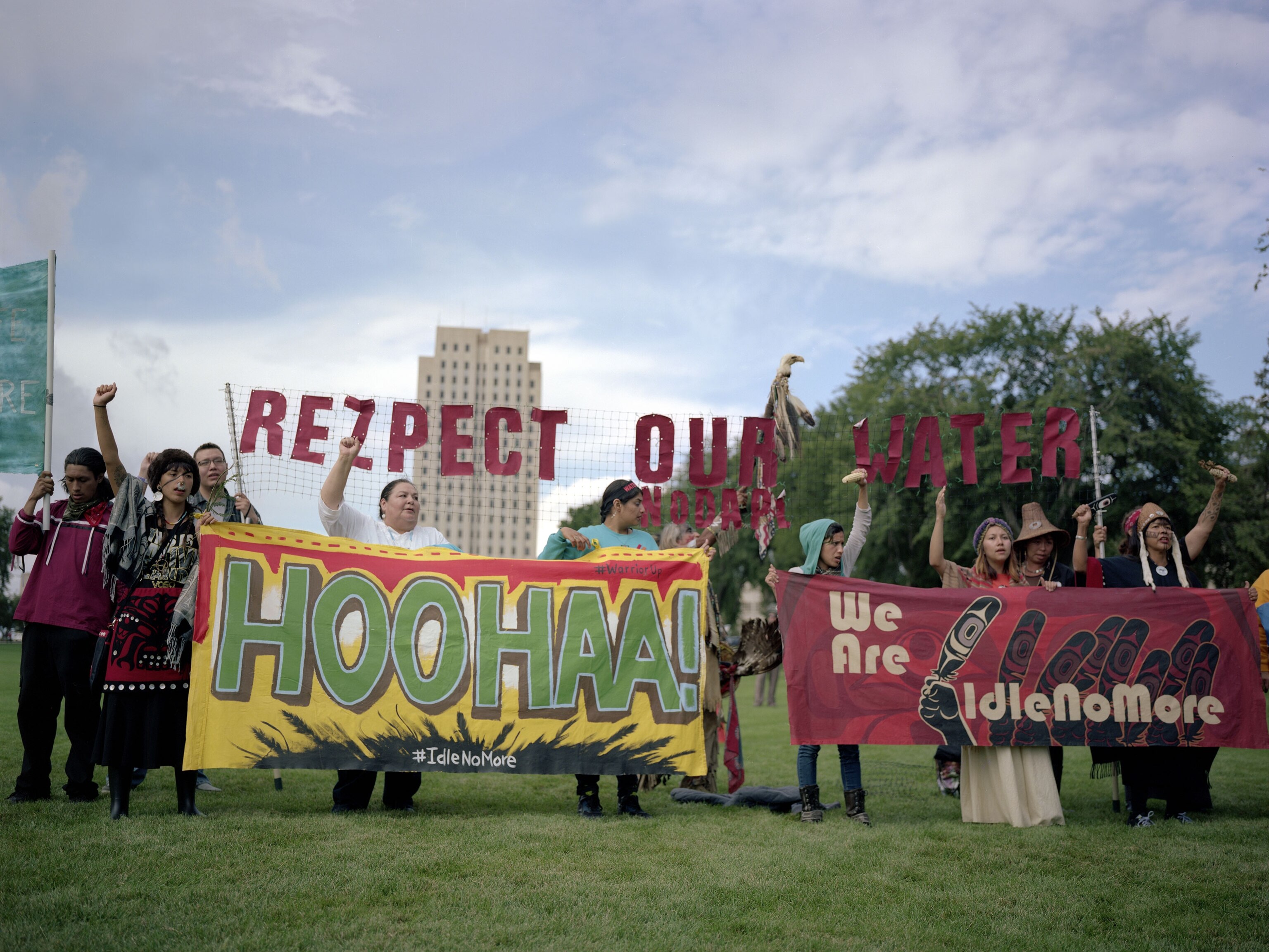 Meet the Native Americans on the Front Lines of a Historic Protest