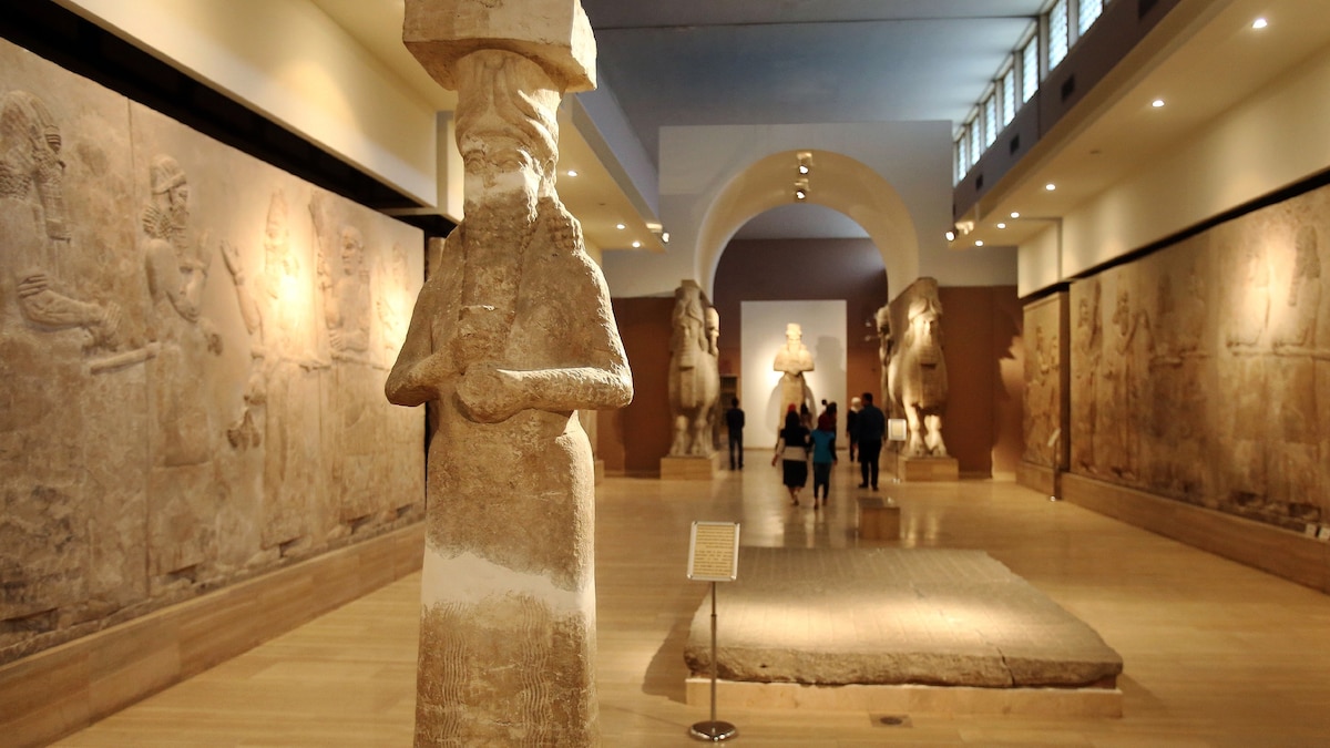 Baghdad's Reopened Museum Battles Bombs, Sparse Attendance | National ...