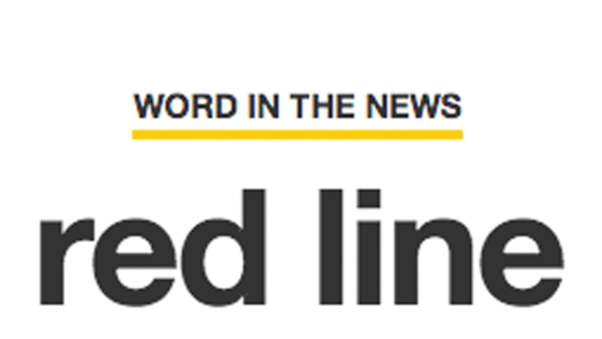 Word in the News: Red Line | National Geographic