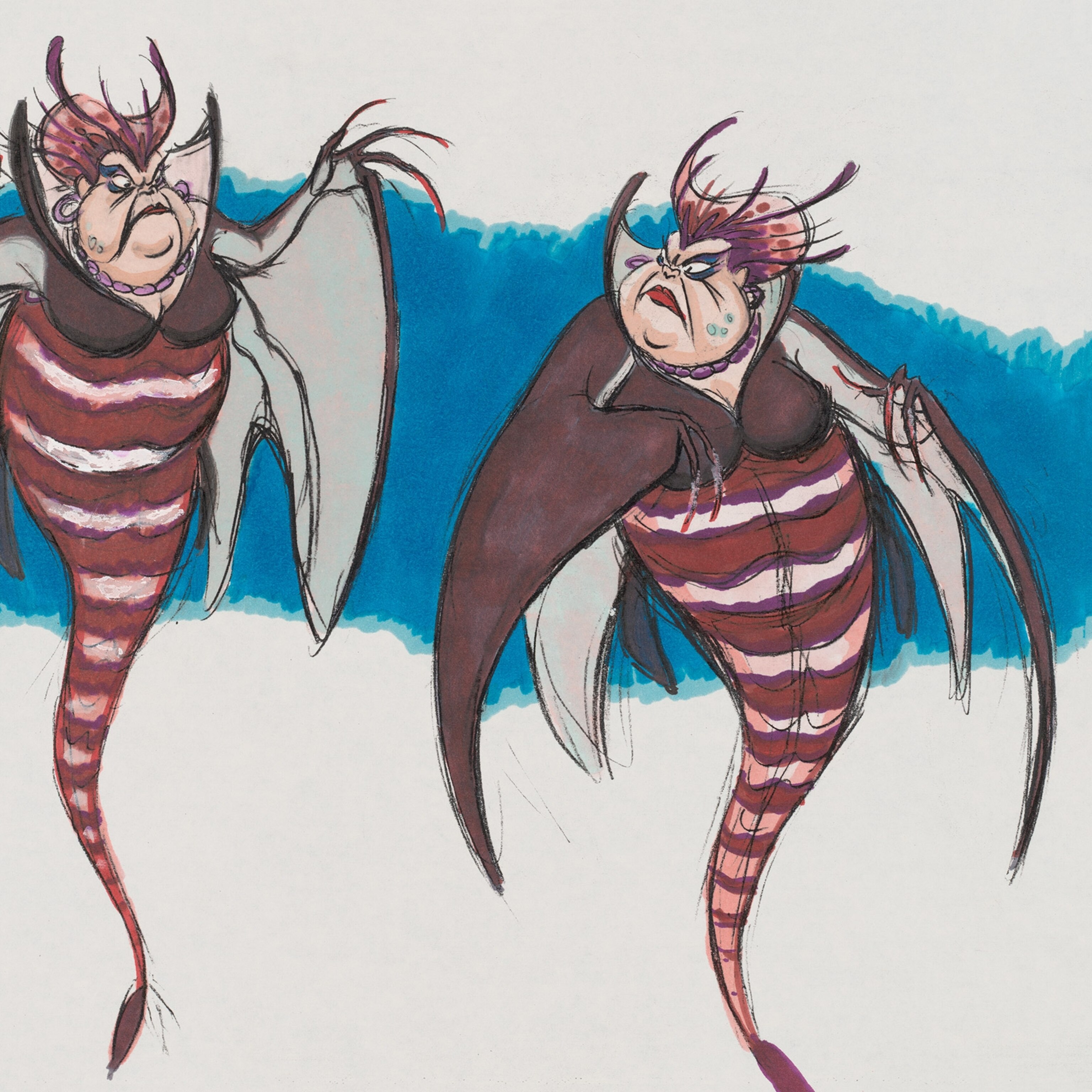 The Little Mermaid Concept Art Ursula