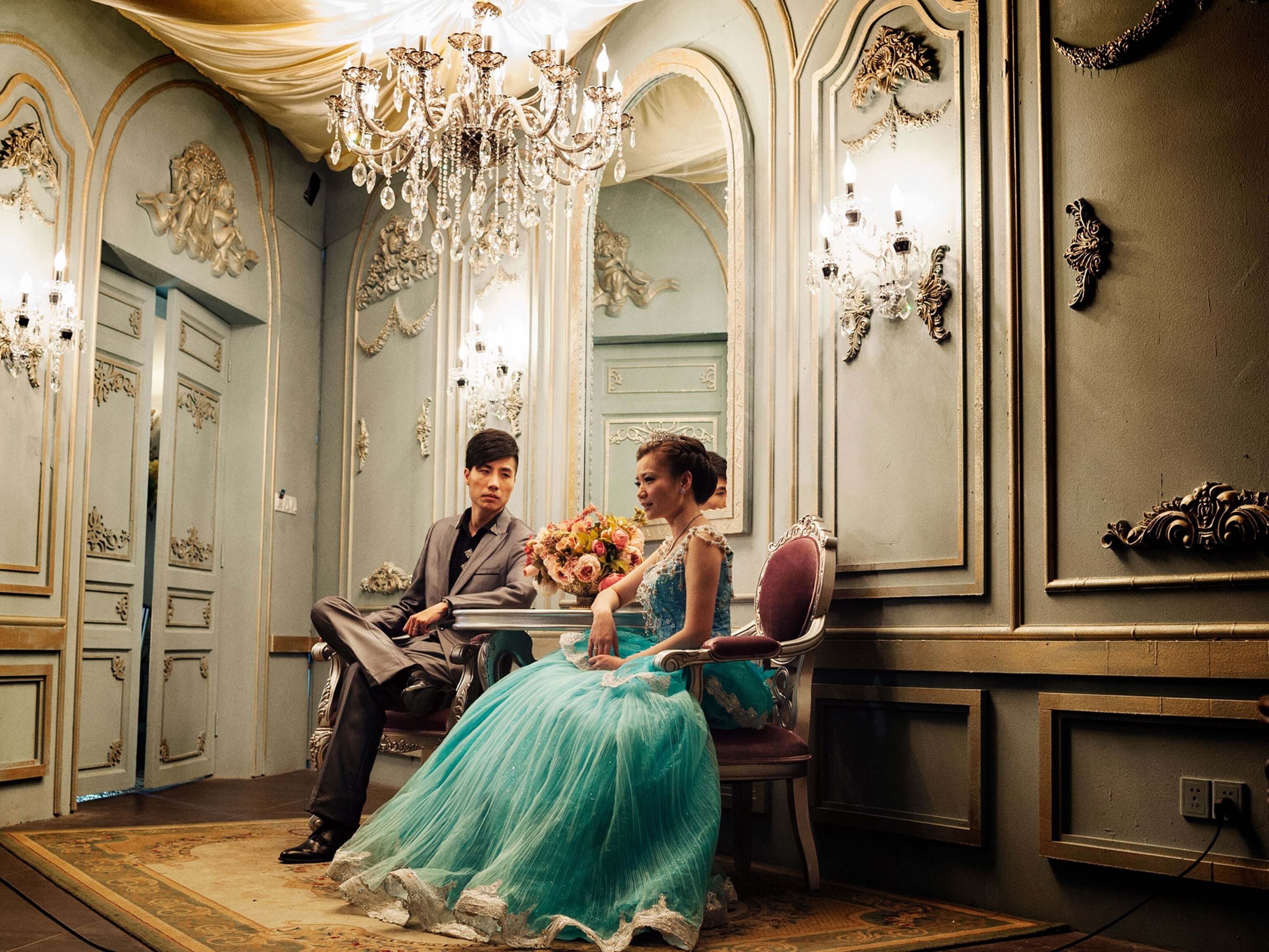 Behind the Scenes of China's Over-the-Top Wedding Shoots