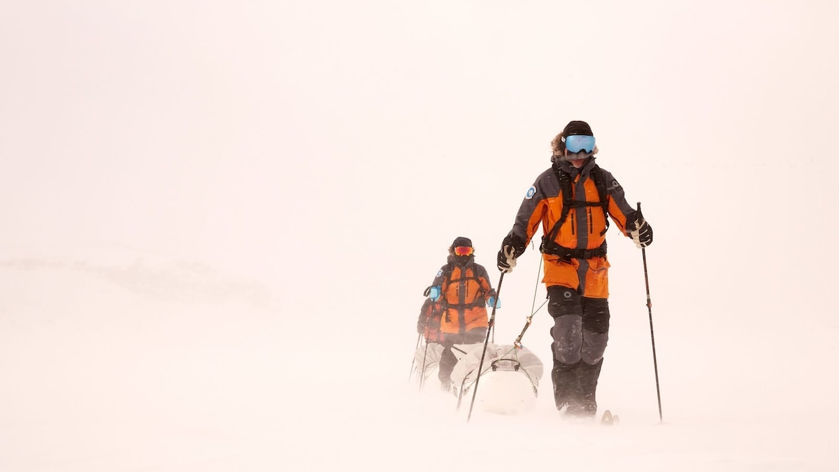 Learning the ropes of Antarctic exploration in the wilds of western ...