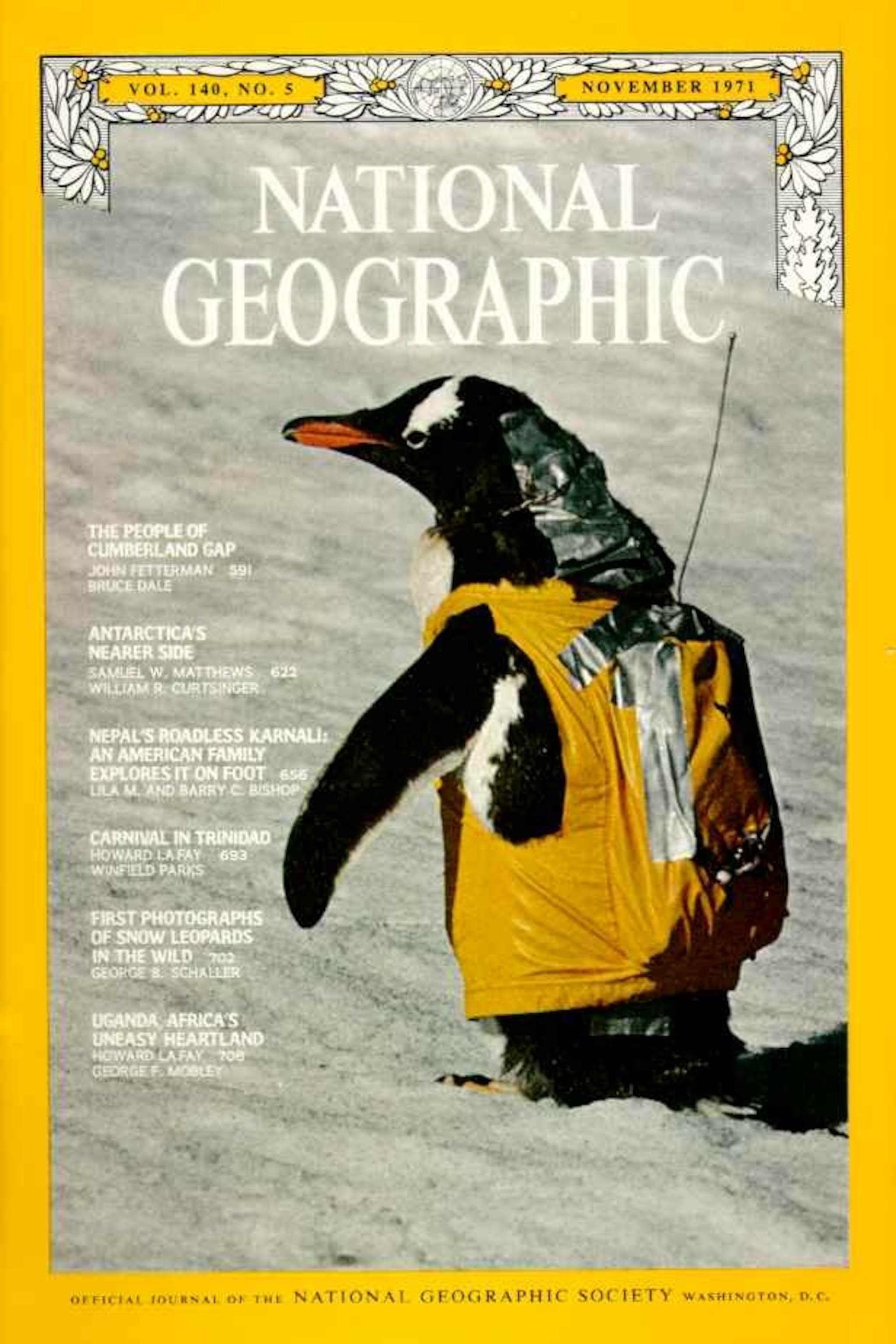 National Geographic Magazine: 50 Years of Covers