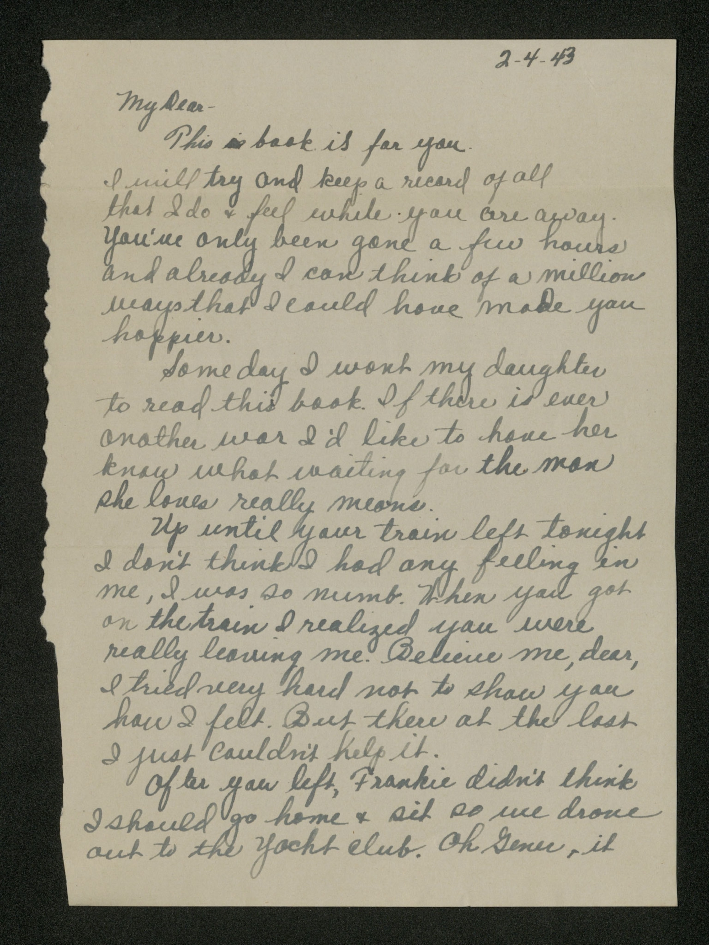 World War II love letters help a daughter find her missing father