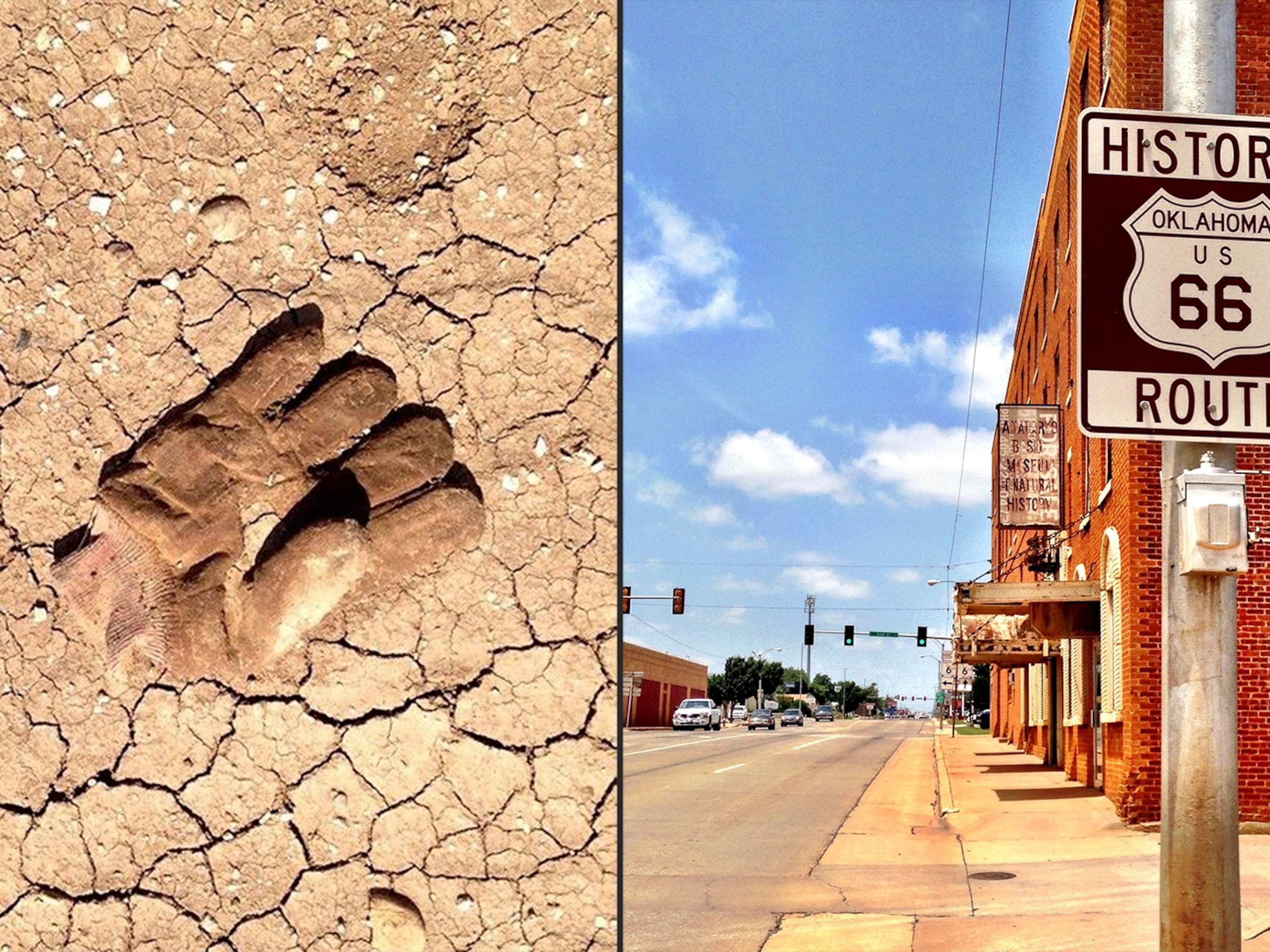 Dust Bowl Migration Route 66