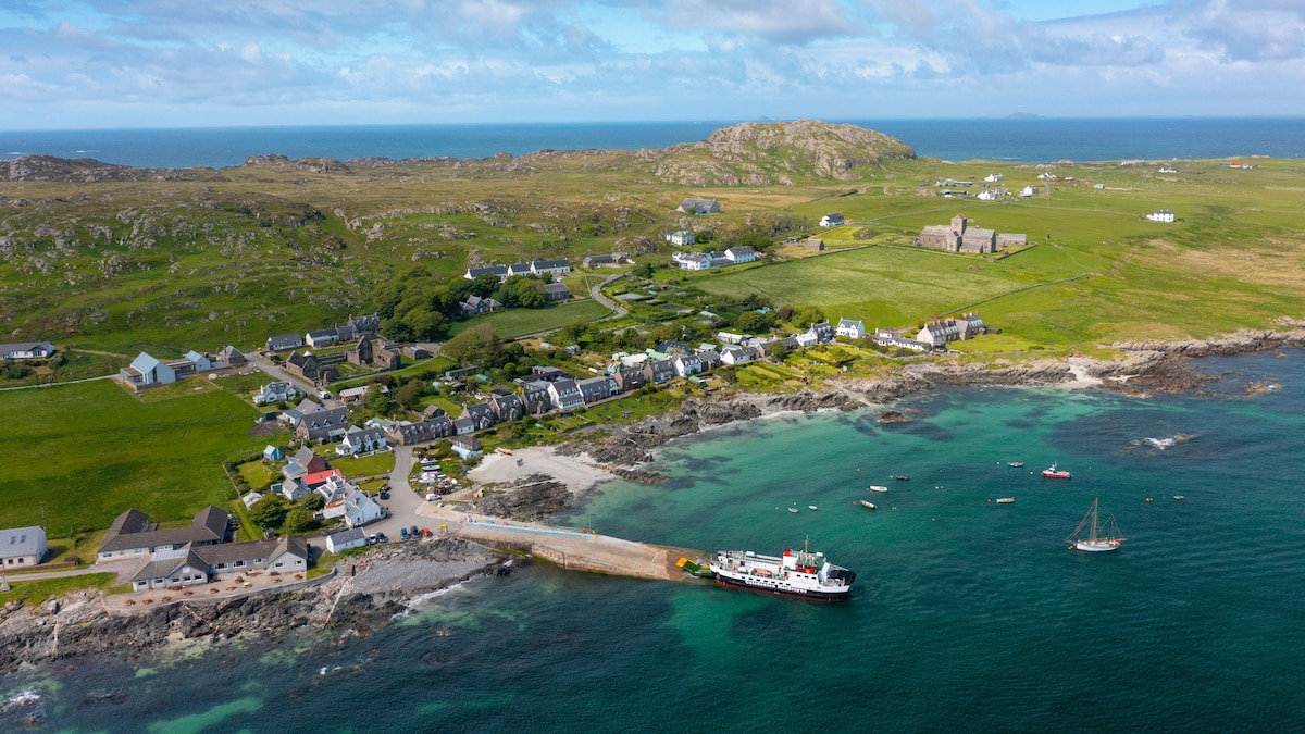 For a spiritual pilgrimage, head to the tiny Scottish Isle of Iona ...