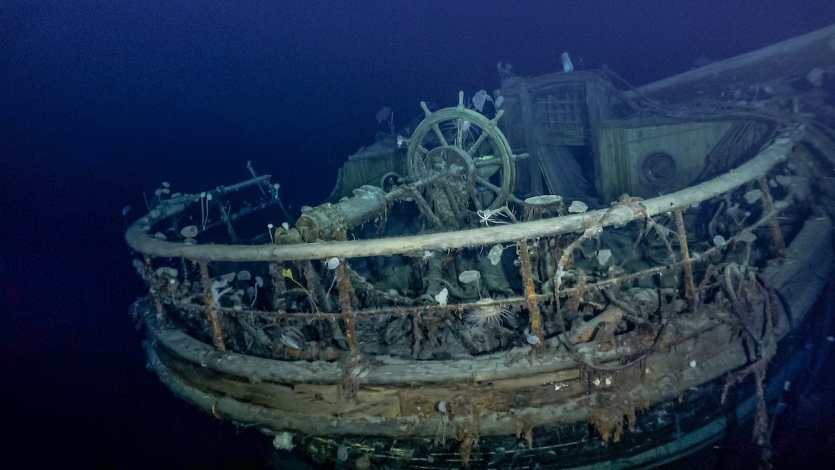 Shackleton’s legendary ship is finally found off the Antarctic Coast, a ...
