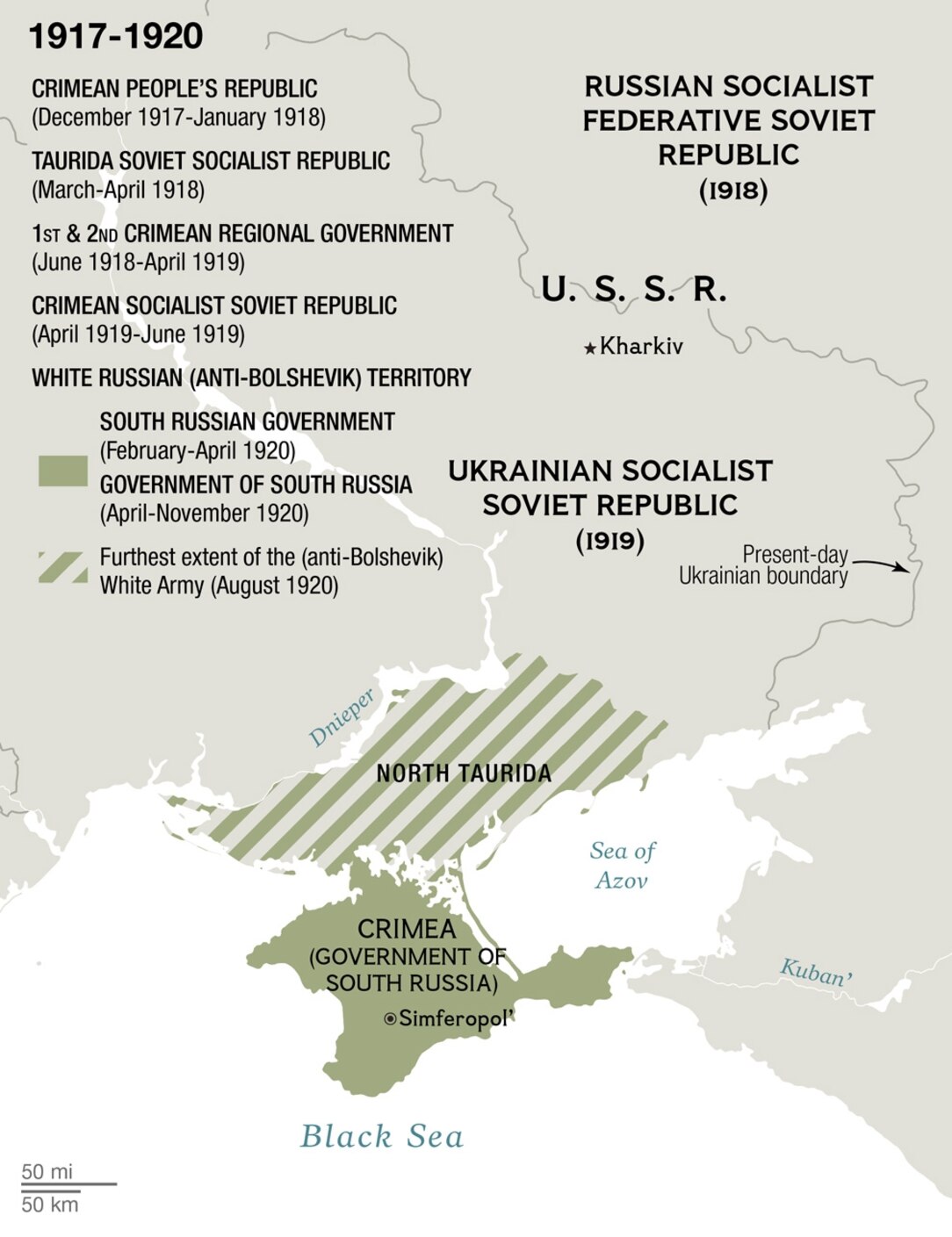 Crimean War Map For Kids