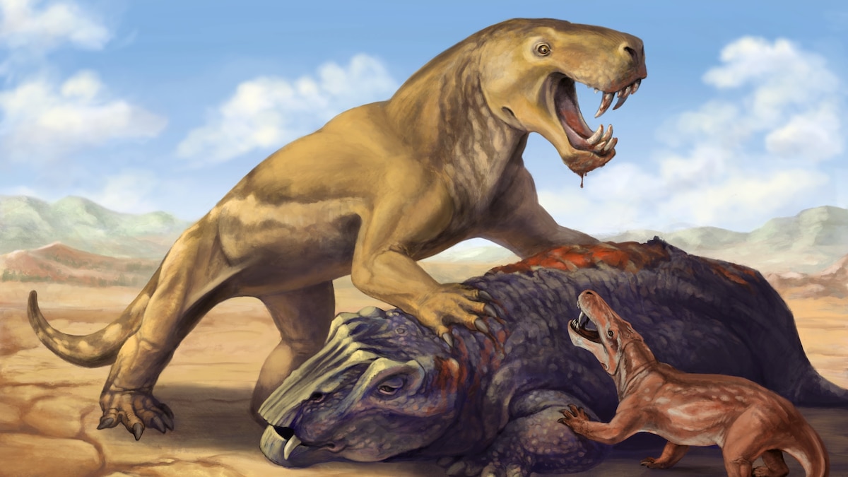 Fossils reveal a predator's desperate struggle to survive Earth's worst ... Fossils reveal a predator's desperate struggle to survive Earth's worst ...