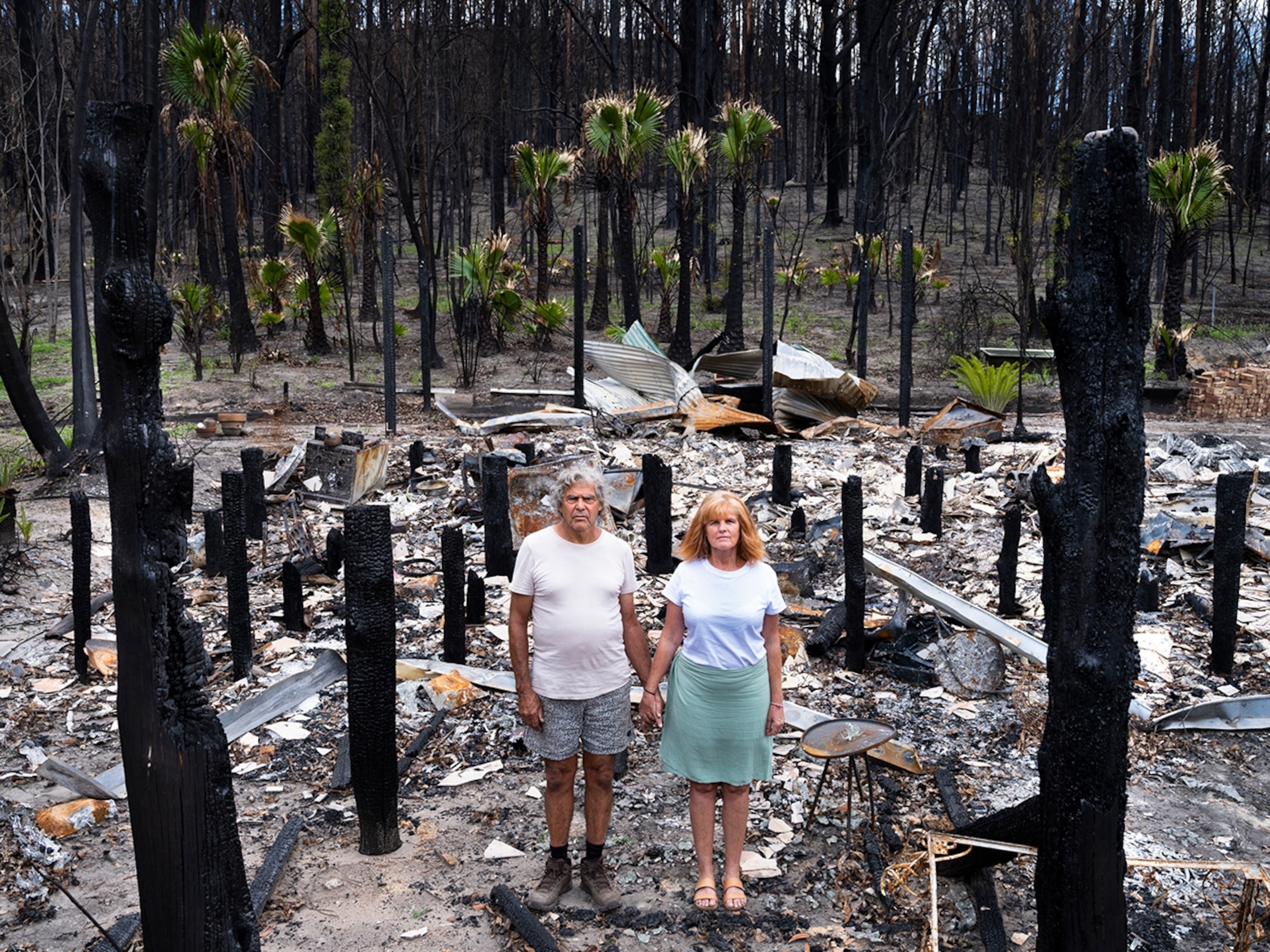 One year on from horrific fires, Australians struggle to rebuild