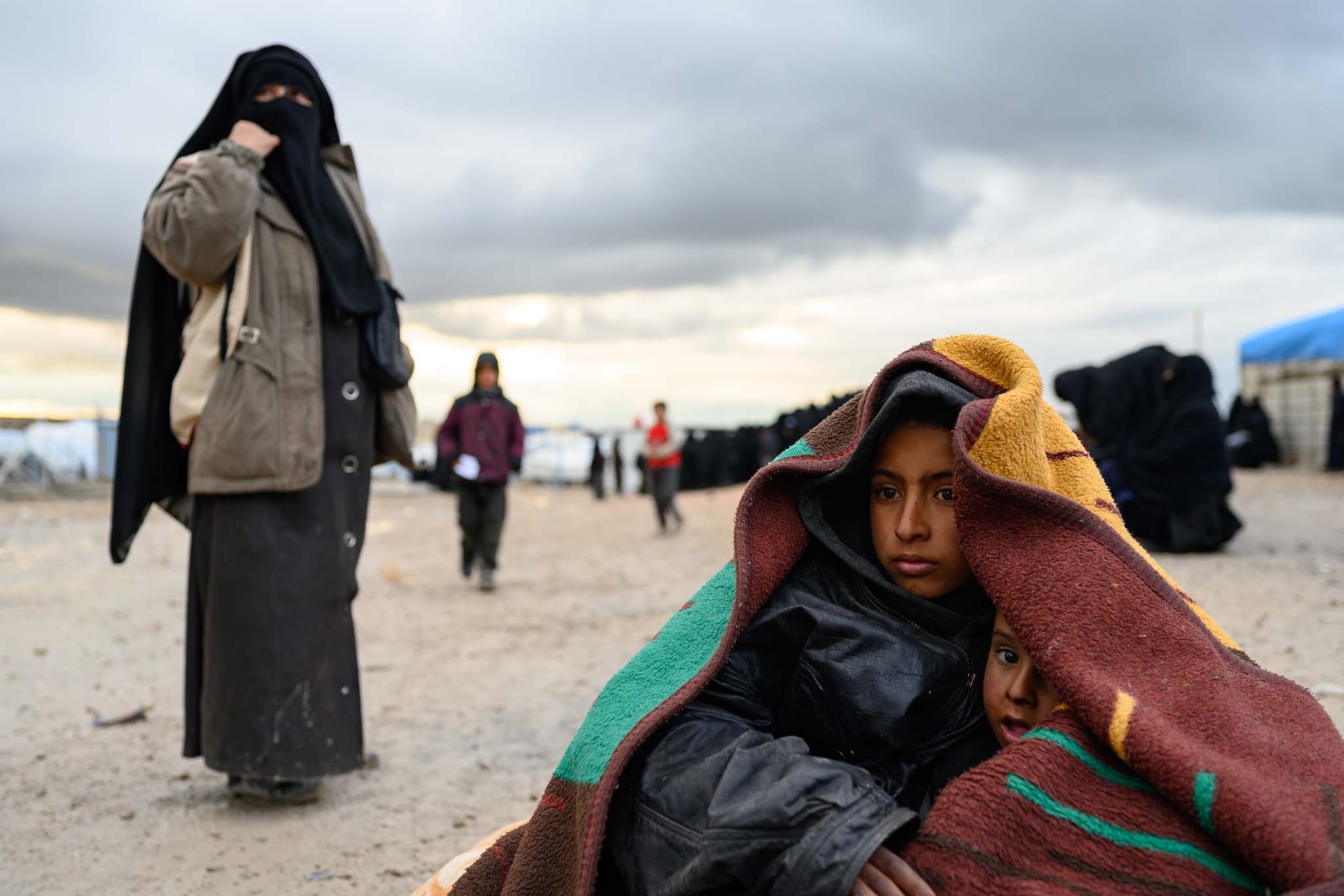 A humanitarian crisis emerges as ISIS falls in northern Syria