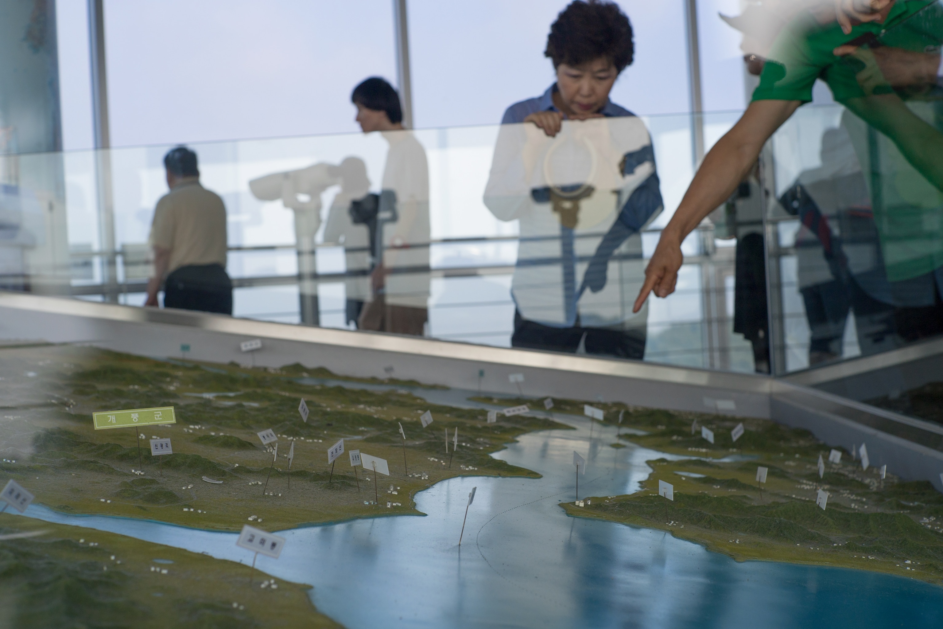 Pictures of the DMZ in South Korea and North Korea