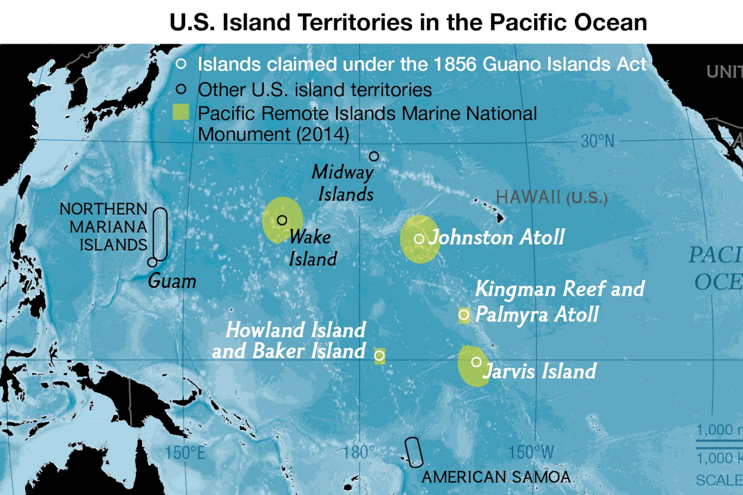 Baker Island Pacific Ocean
