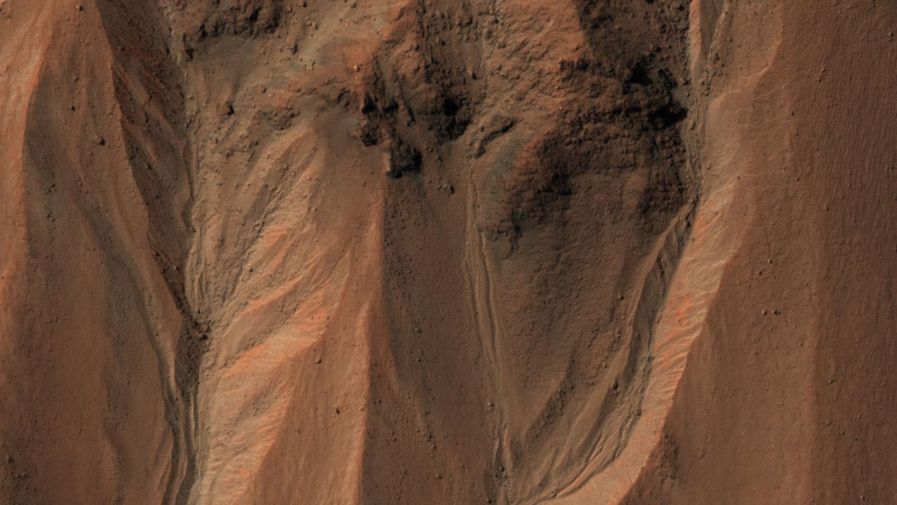 Gullies On Mars PSRD: Gullied Slopes On Mars